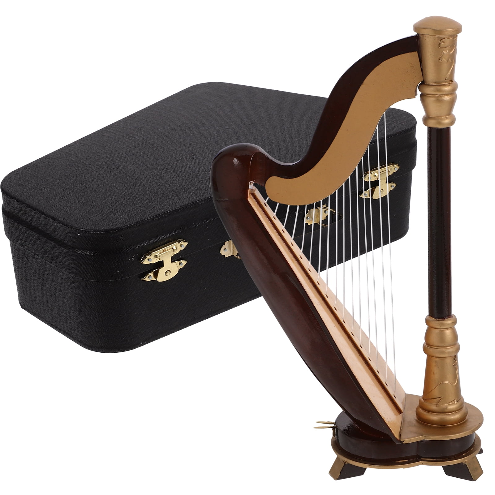 unbranded 1 Set Mini Instrument Model Mini Harp Adornment Delicate Mini ...