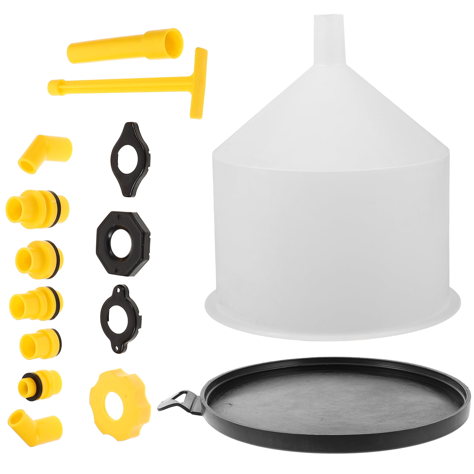 unbranded 1 Set Of Oil Funnel Kit Ac Radiator Funnel Fill Tool Cooling ...