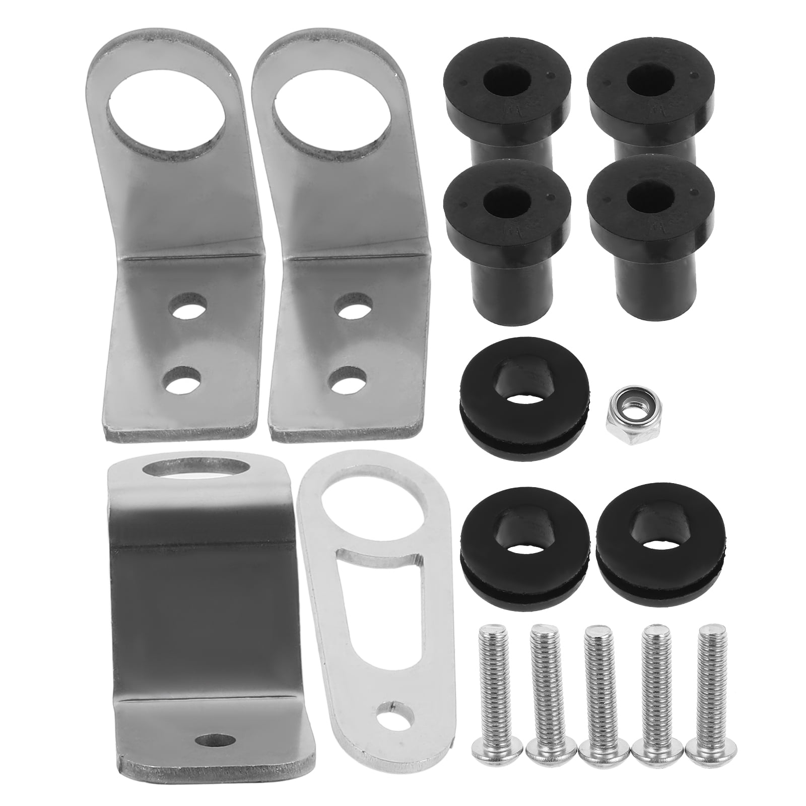 unbranded 1 Set Of Sturdy Radiator Support Brackets Metal Radiator ...