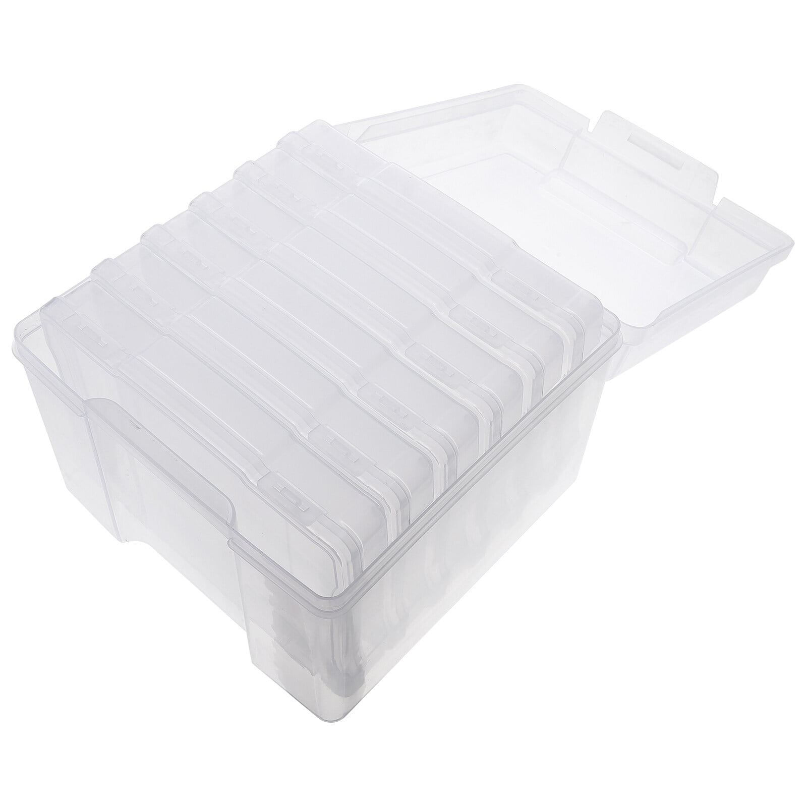 unbranded 1 Set Plastic Greeting Card Organizer Scrapbook Storage Case ...