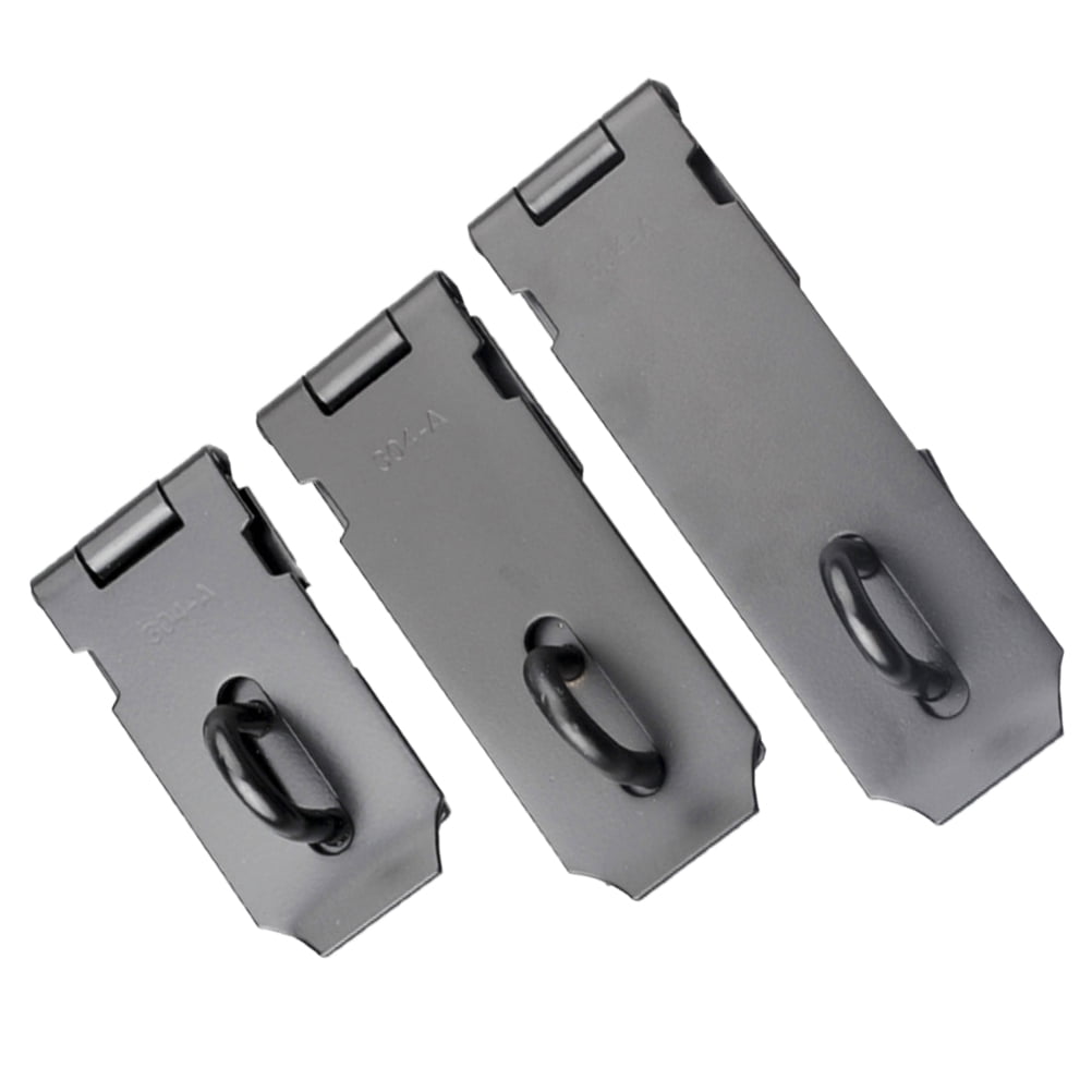 unbranded 1 Set Thick Door Hasp Lock Safety Packlock Clasp Gate Door ...