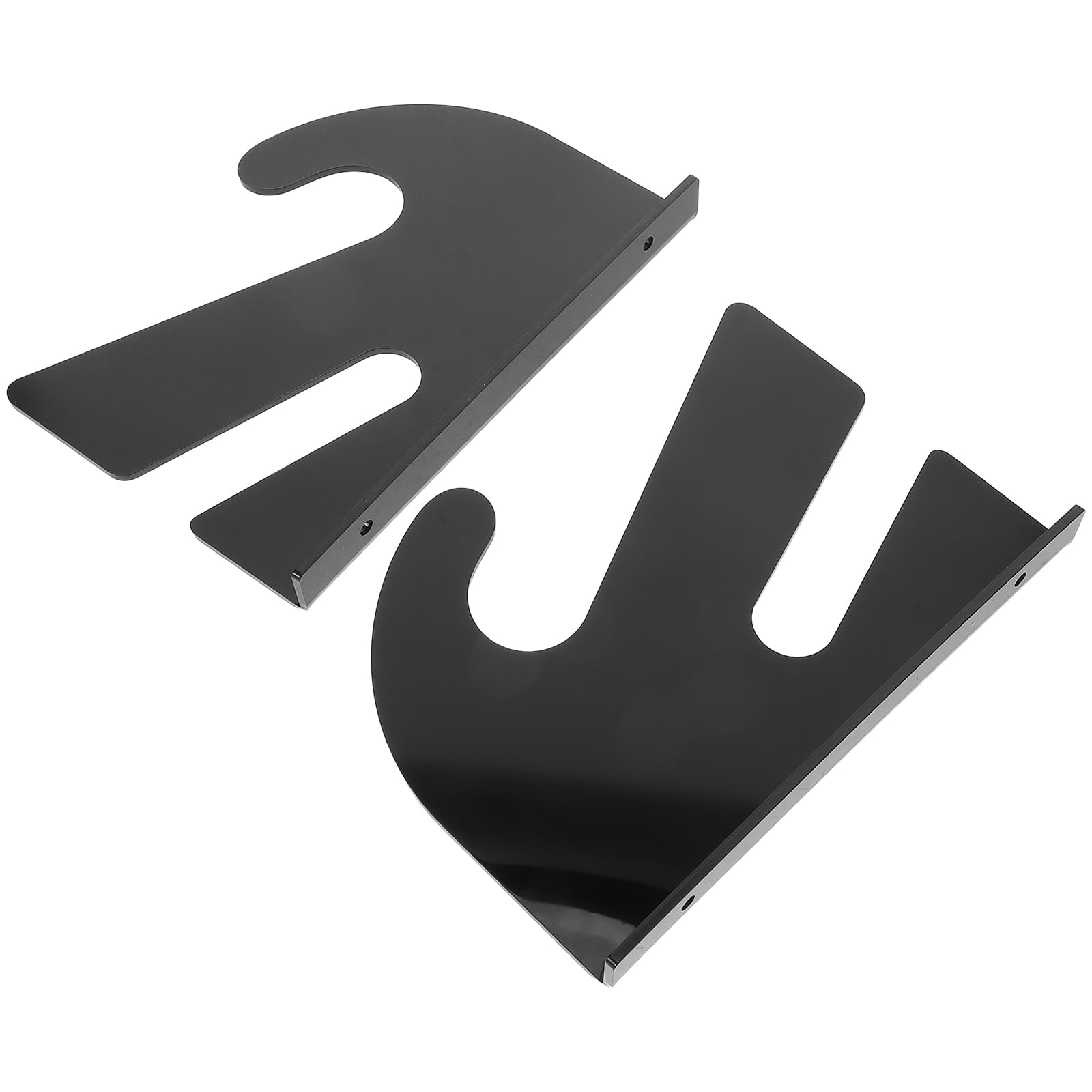 unbranded 1 Set Wall Mount Skateboard Bracket Acrylic Hanger Holder for ...