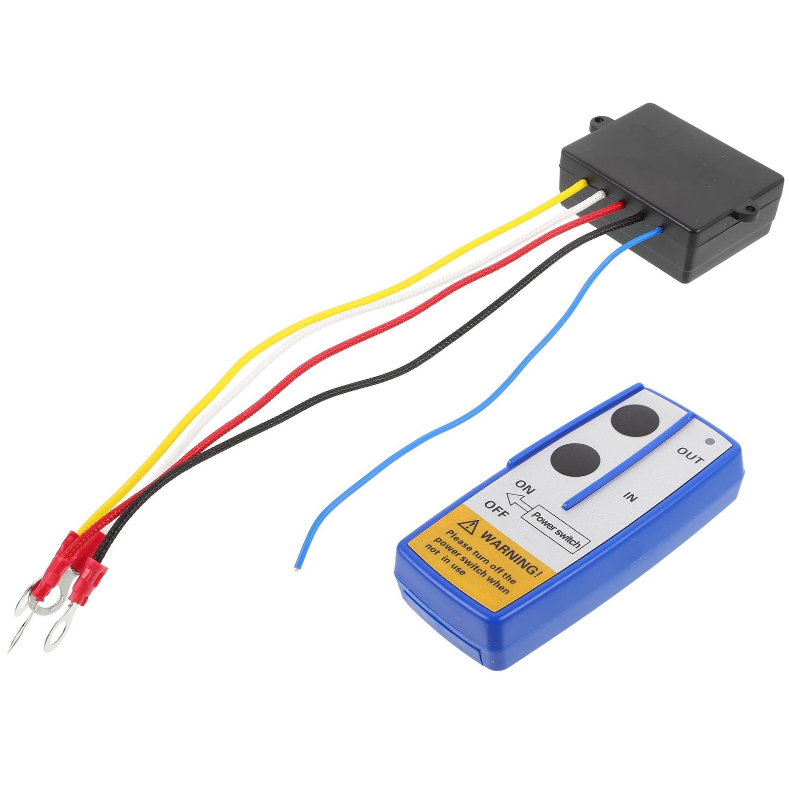 unbranded 1 Set Winch Remote Controller Kit Car Winch Remote Receiver ...