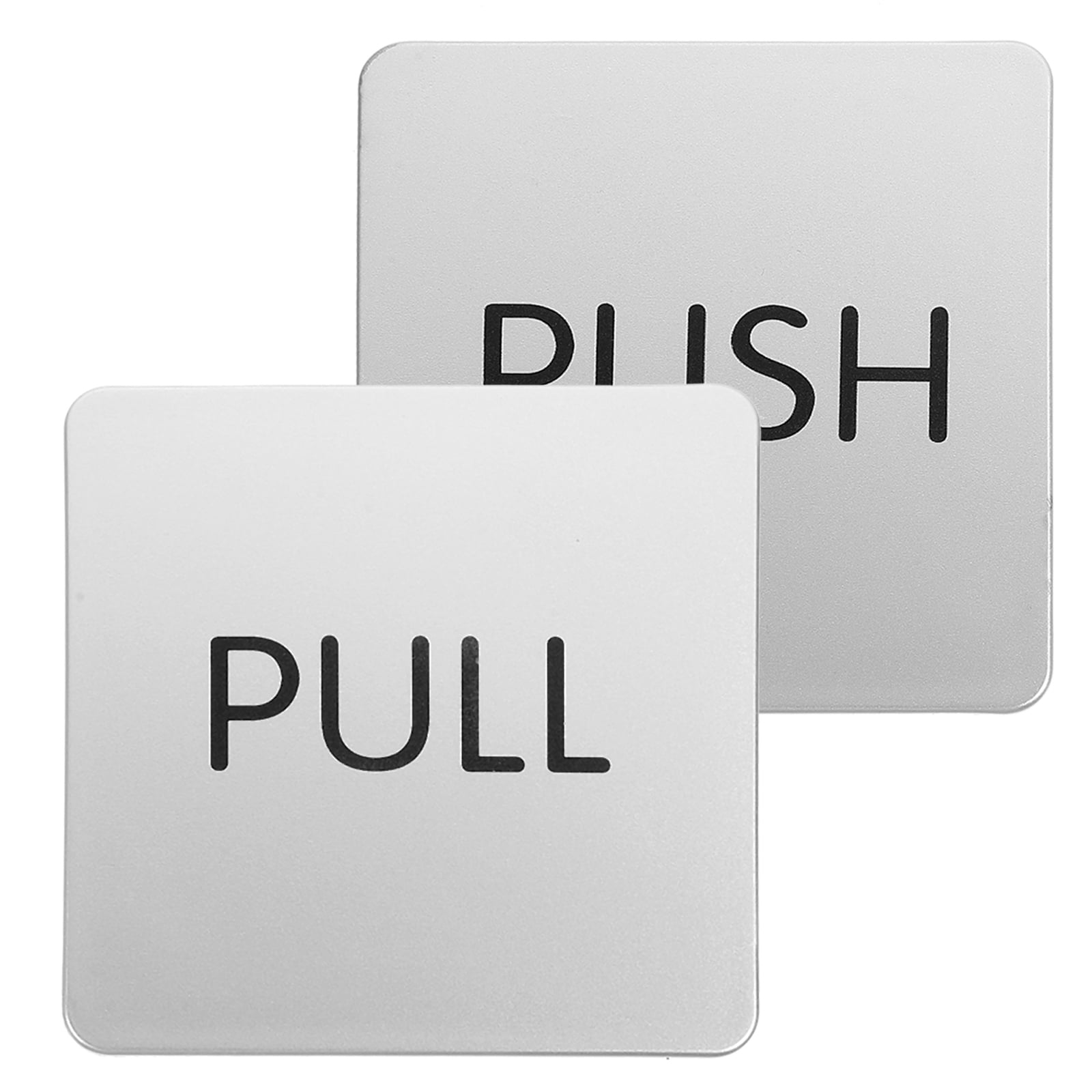 unbranded 1 Set of Acrylic Push Door Signs Door Pull Indication Sign ...