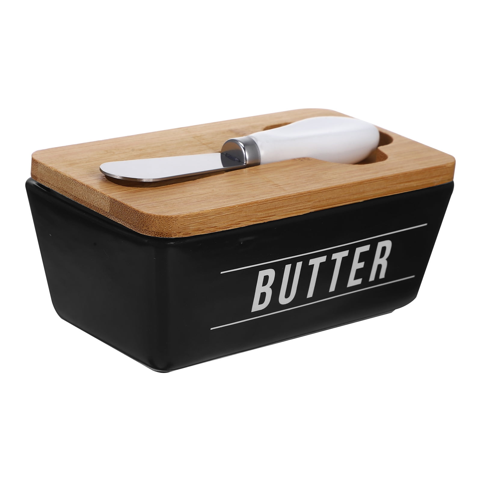 unbranded 1 Set of Butter Holder Butter Box with Lid Butter Cutting ...