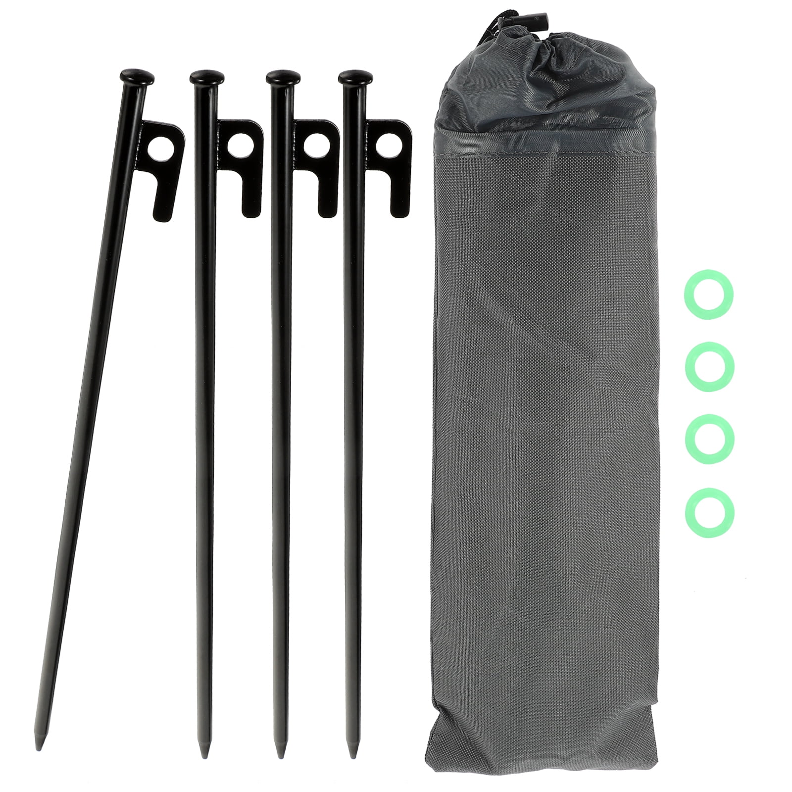 unbranded 1 Set of Camping Tent Nail Tent Ground Metal Tent Pegs Tent ...