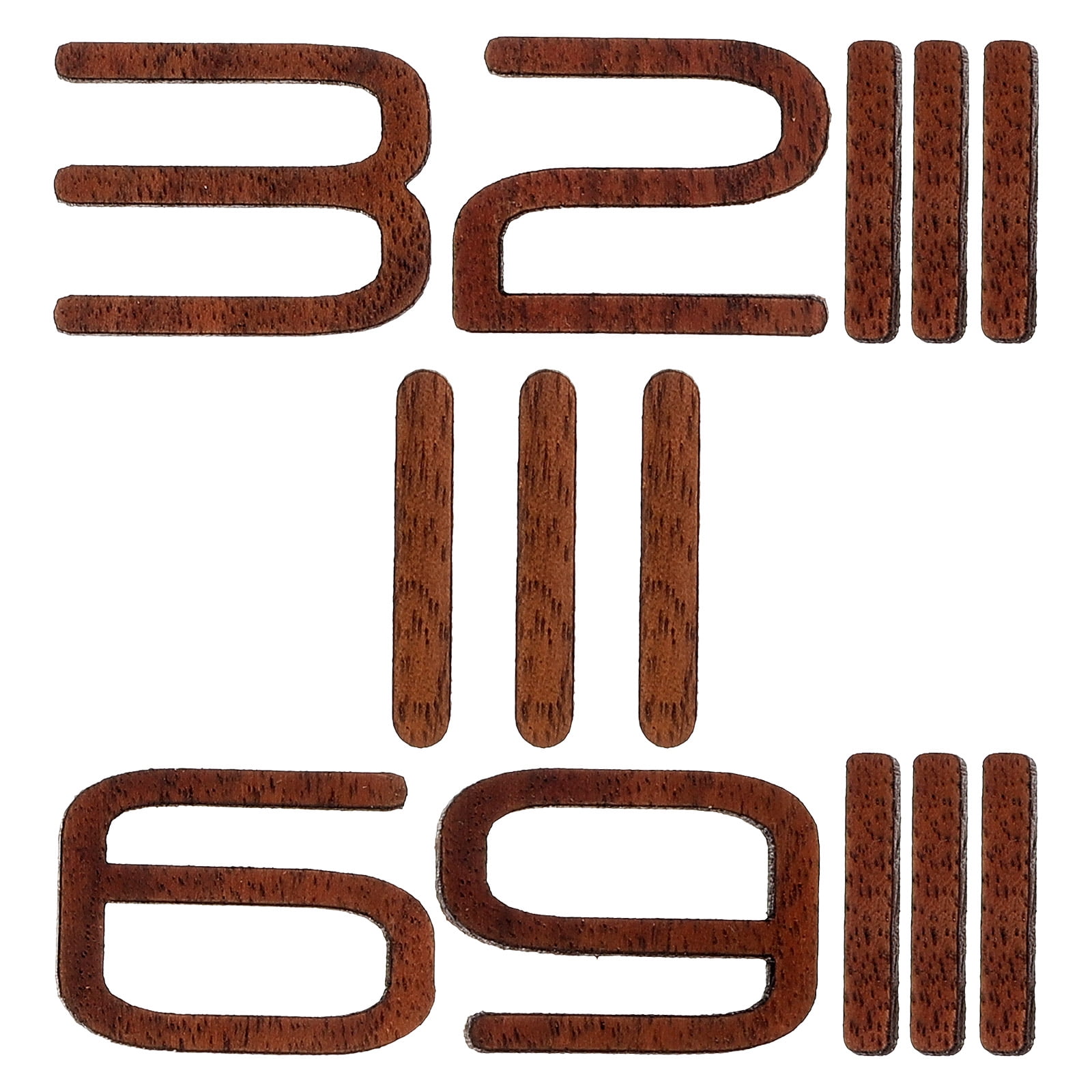 unbranded 1 Set of Clock Numbers Clock Number Accessories Clock ...