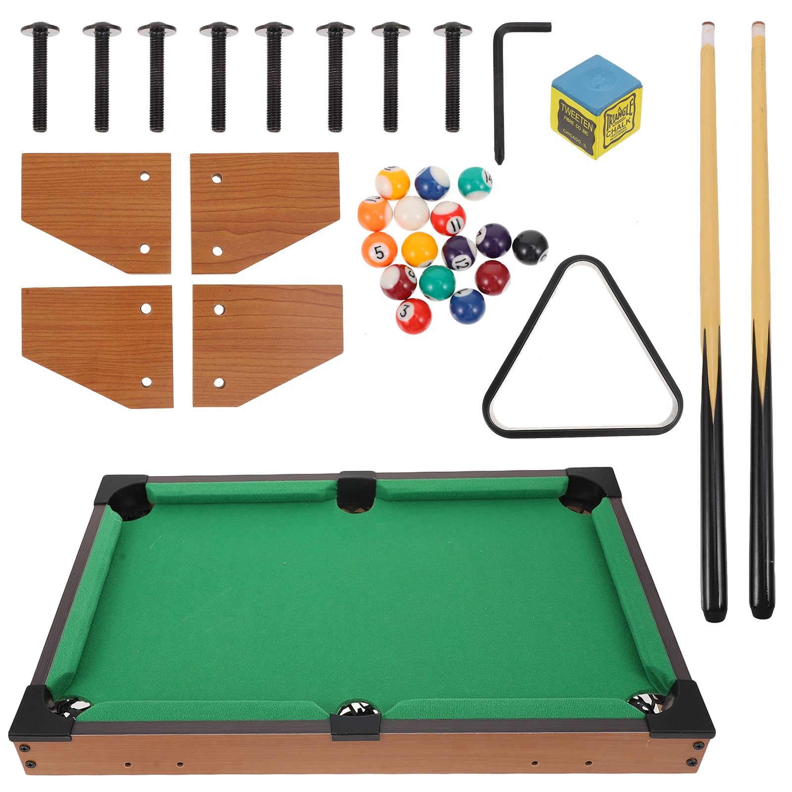 unbranded 1 Set of Competitive Billiard Pool Table Simulated Pool Table ...