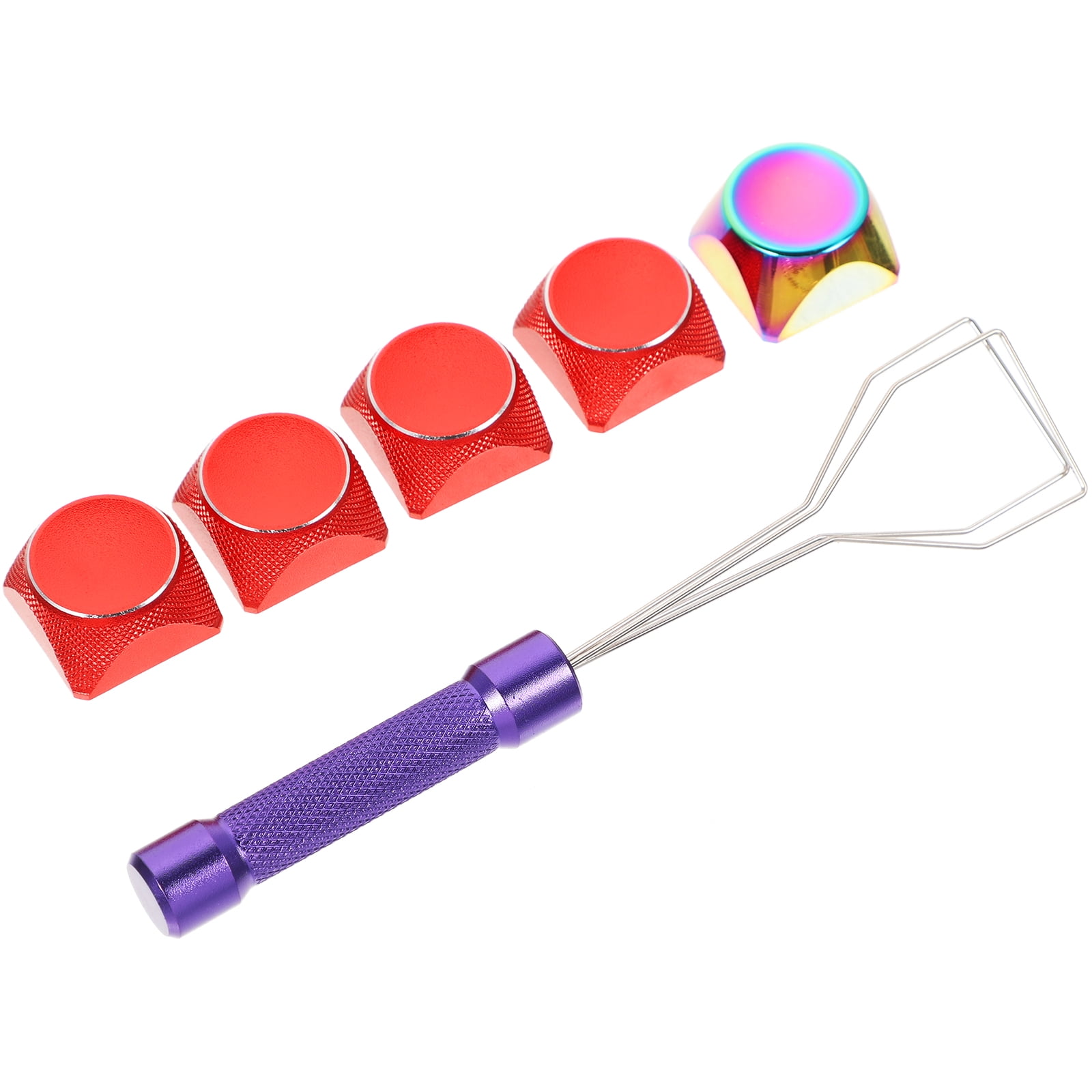 unbranded 1 Set of Keycaps Universal Keycap Colorful Metal Keycap ...
