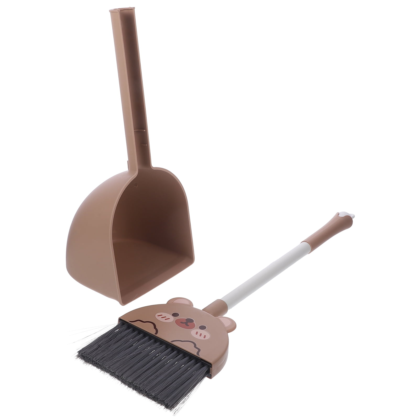 unbranded 1 Set of Kids Broom and Dustpan Kit Cartoon Broom Dustpan Set ...