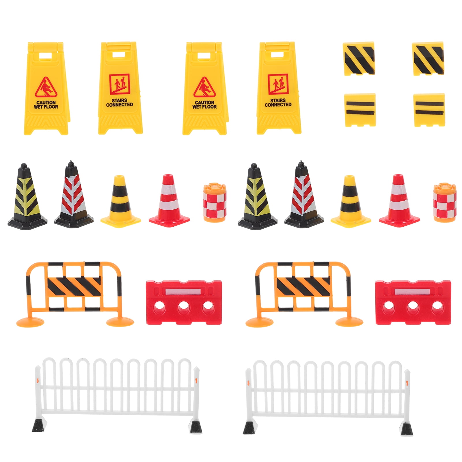 unbranded 1 Set of Mini Road Signs Toy Miniature Traffic Sign Toys ...
