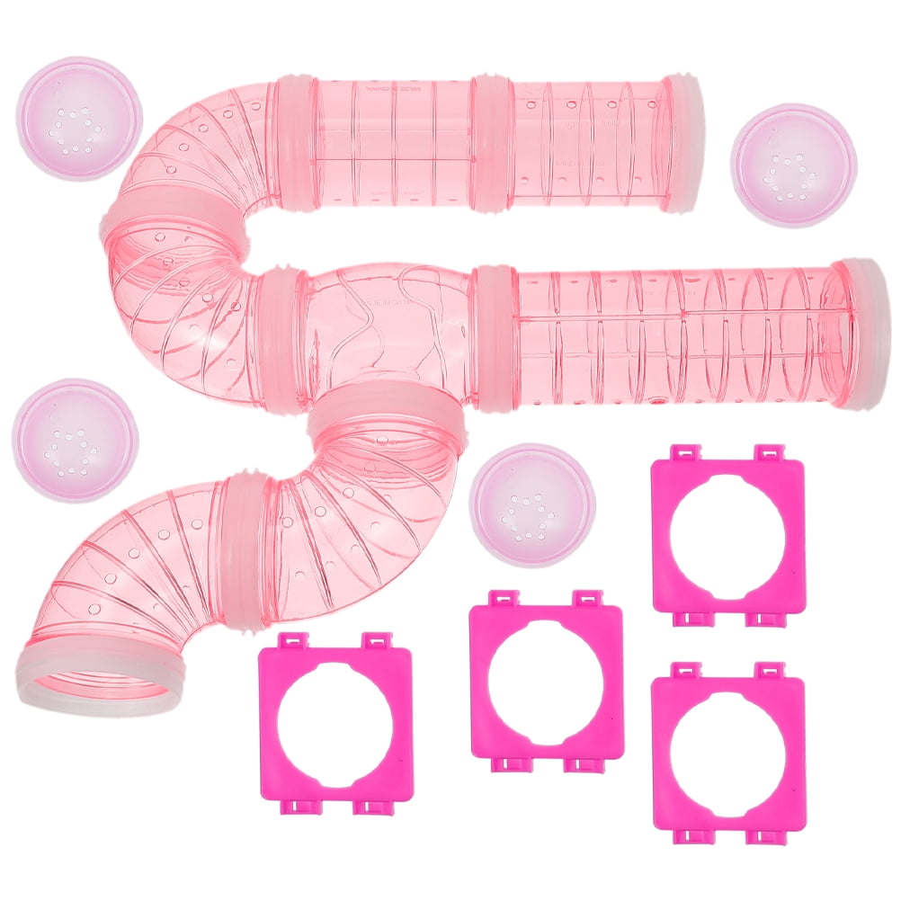 unbranded 1 Set of Rat Clear Tube Tunnel DIY Cage Tunnels Hamster Cage ...