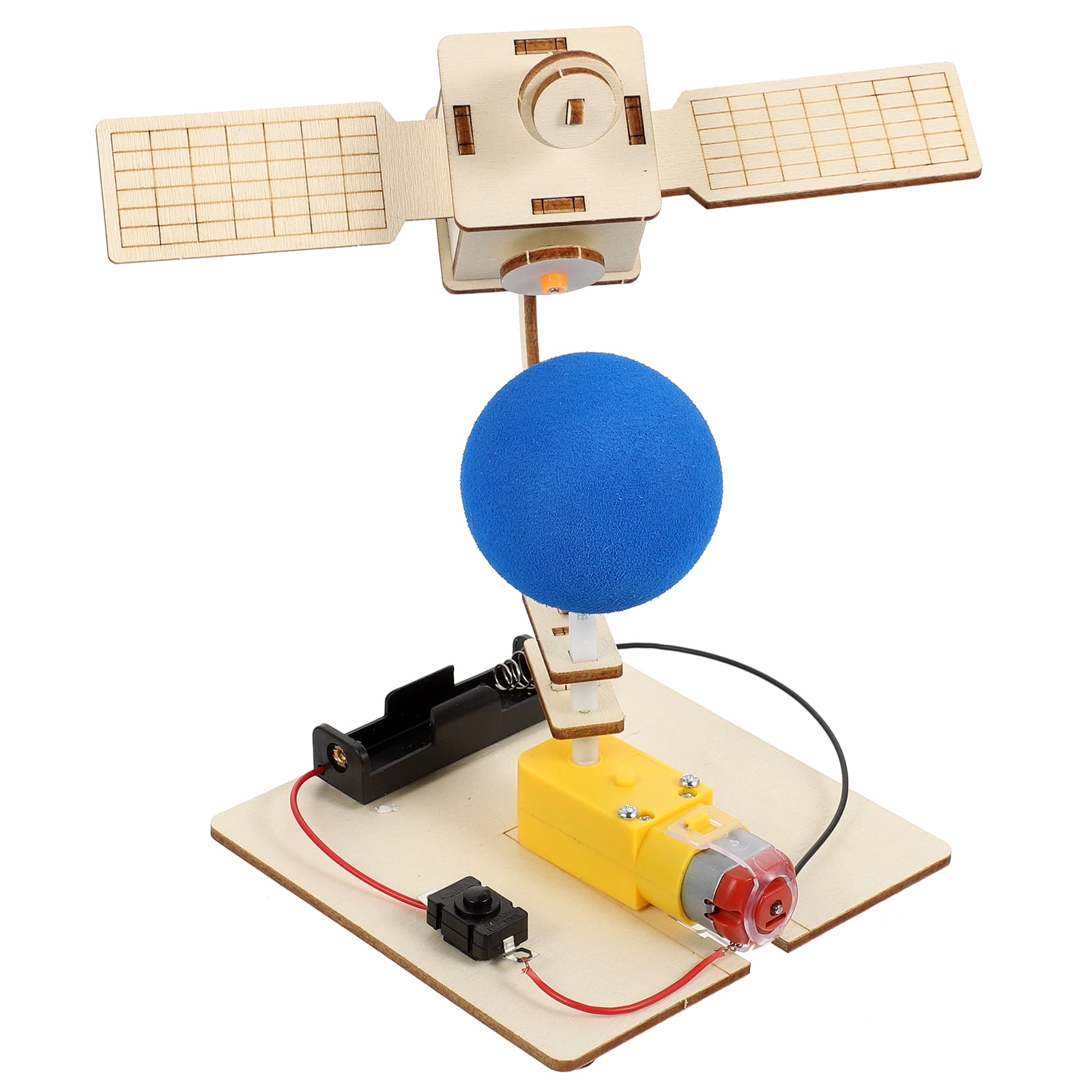 unbranded 1 Set of Satellite Assemble Toy Artificial Satellite Teaching ...