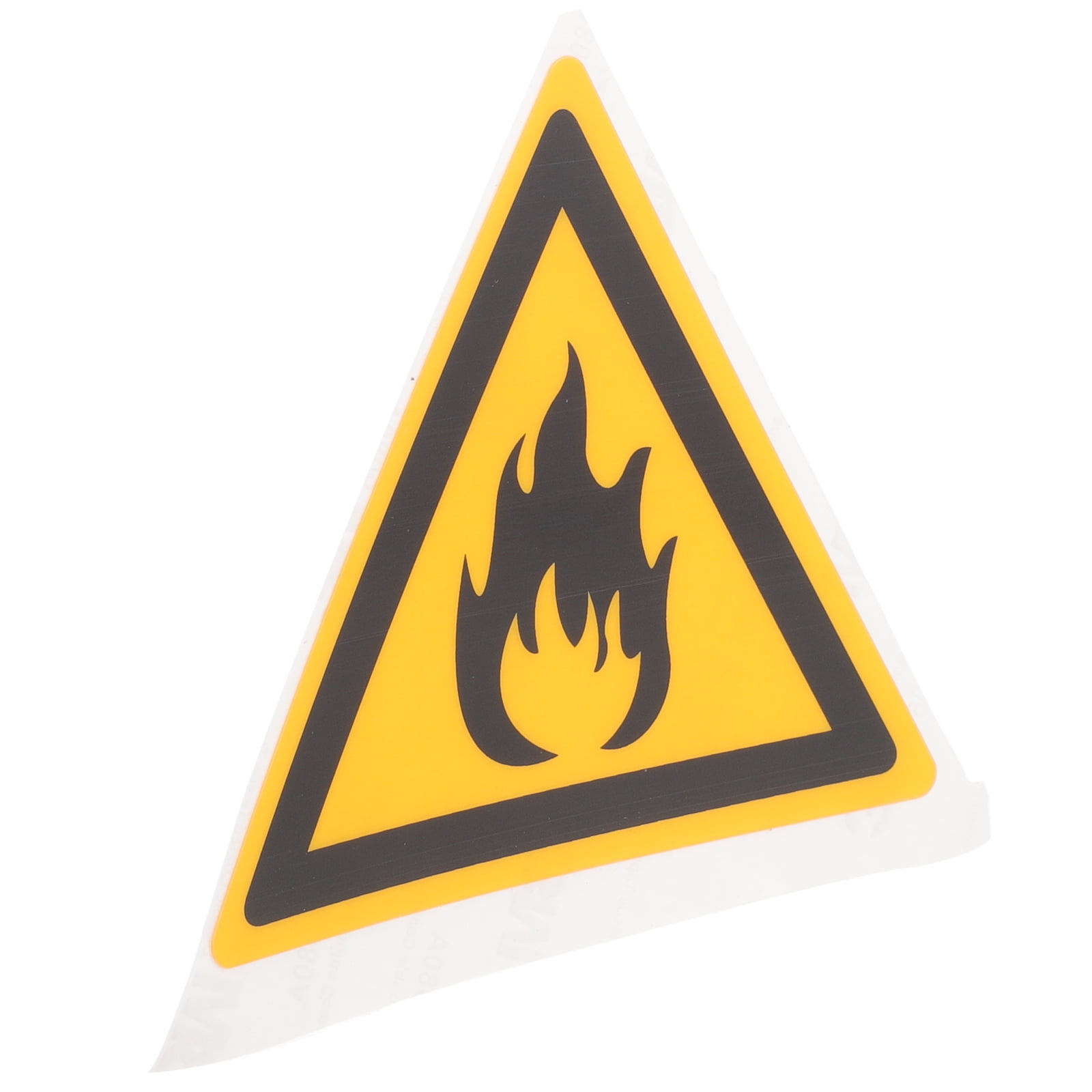unbranded 1 Sheet Practical Caution Sign Caution Flammable Sign ...