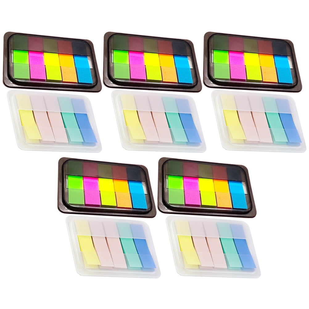 unbranded 10 Boxes Index Stickers Notes Colorful Strips Tabs Book for ...