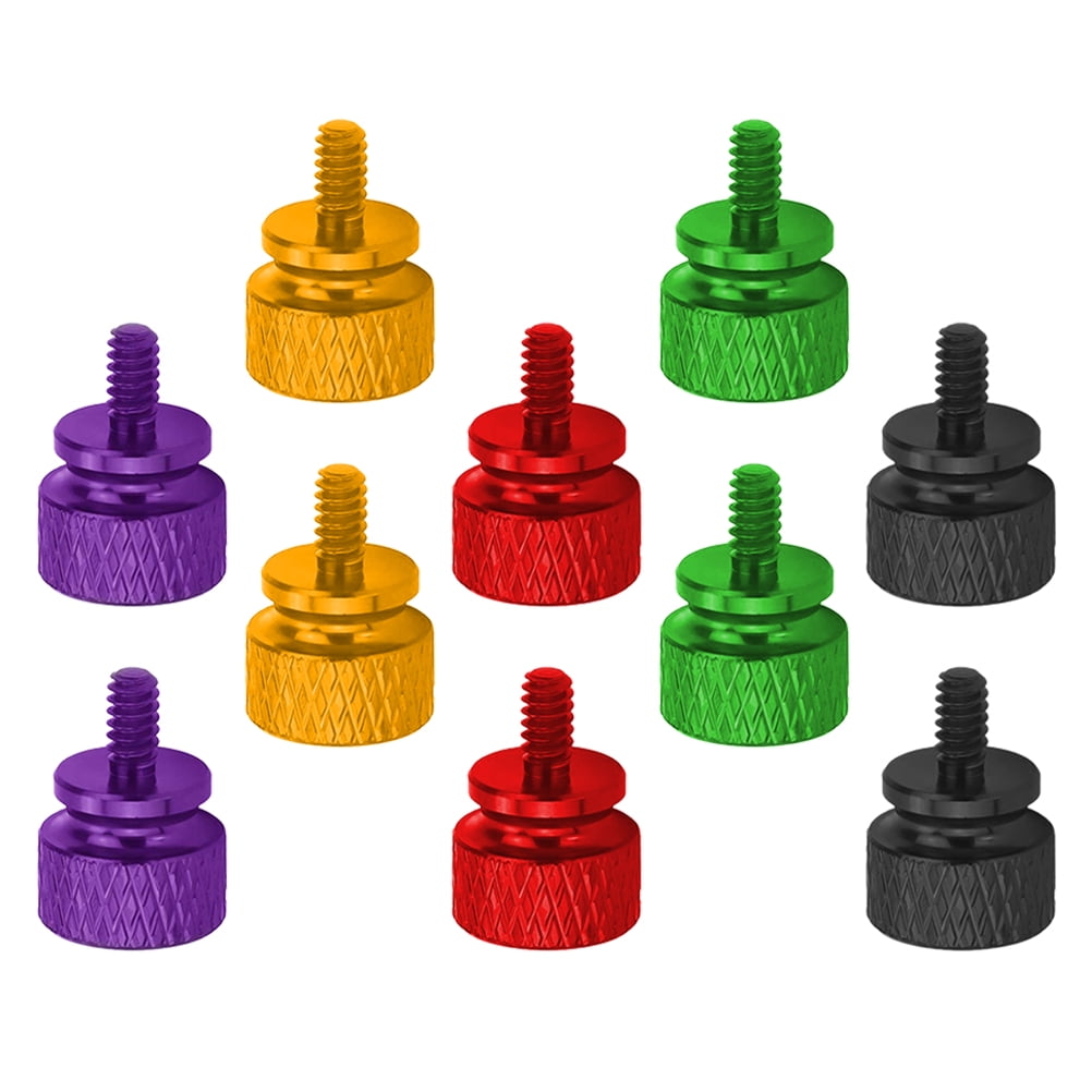 WHAMVOX Knurled Thumb Screws with Electroplated Finish for Easy ...