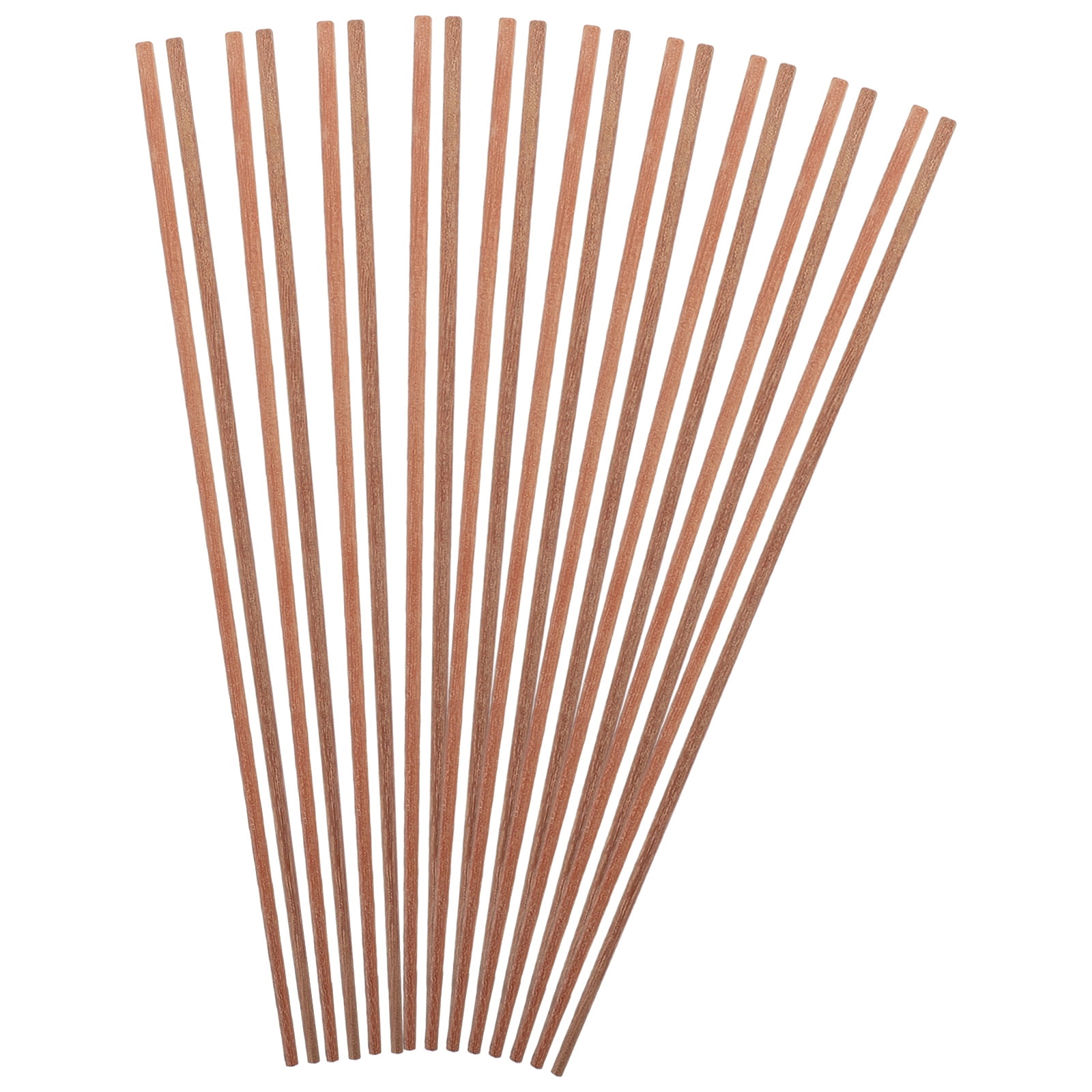 MLINS 10 Pairs Light Brown Chopsticks for Chinese Cooking and Hot Pot ...