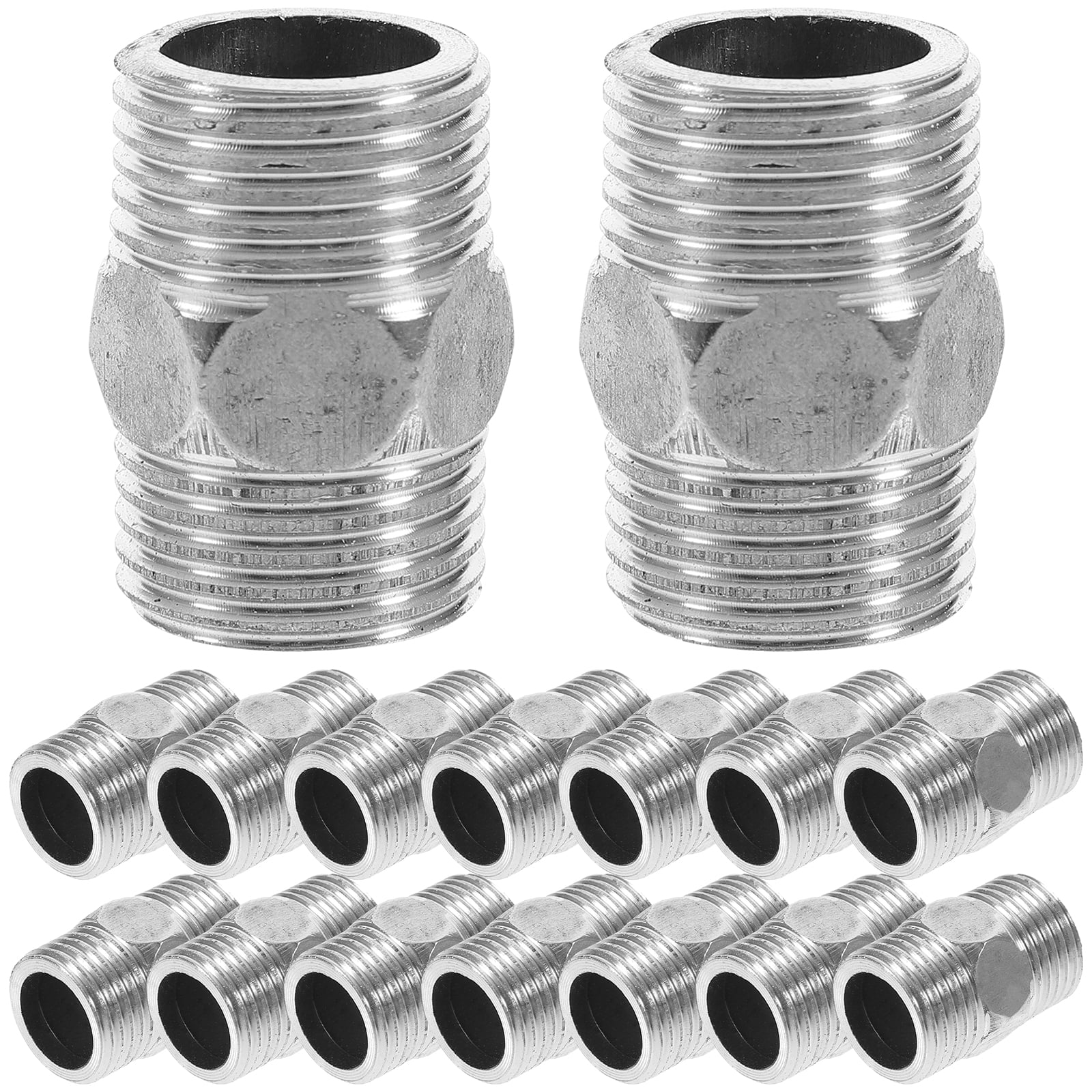 FESTFENDS hose pipe connector 10pcs in silver for in 1/2 Inch - Walmart.com