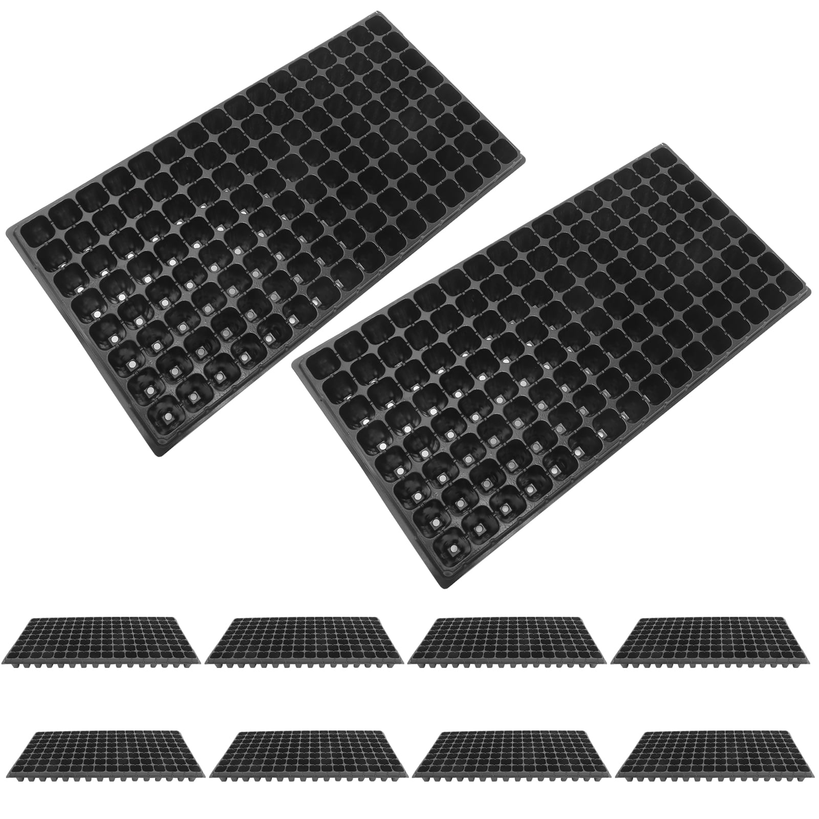 unbranded 10 Pcs 150 Cell Seed Tray Greenhouse Indoor Plants Pots ...