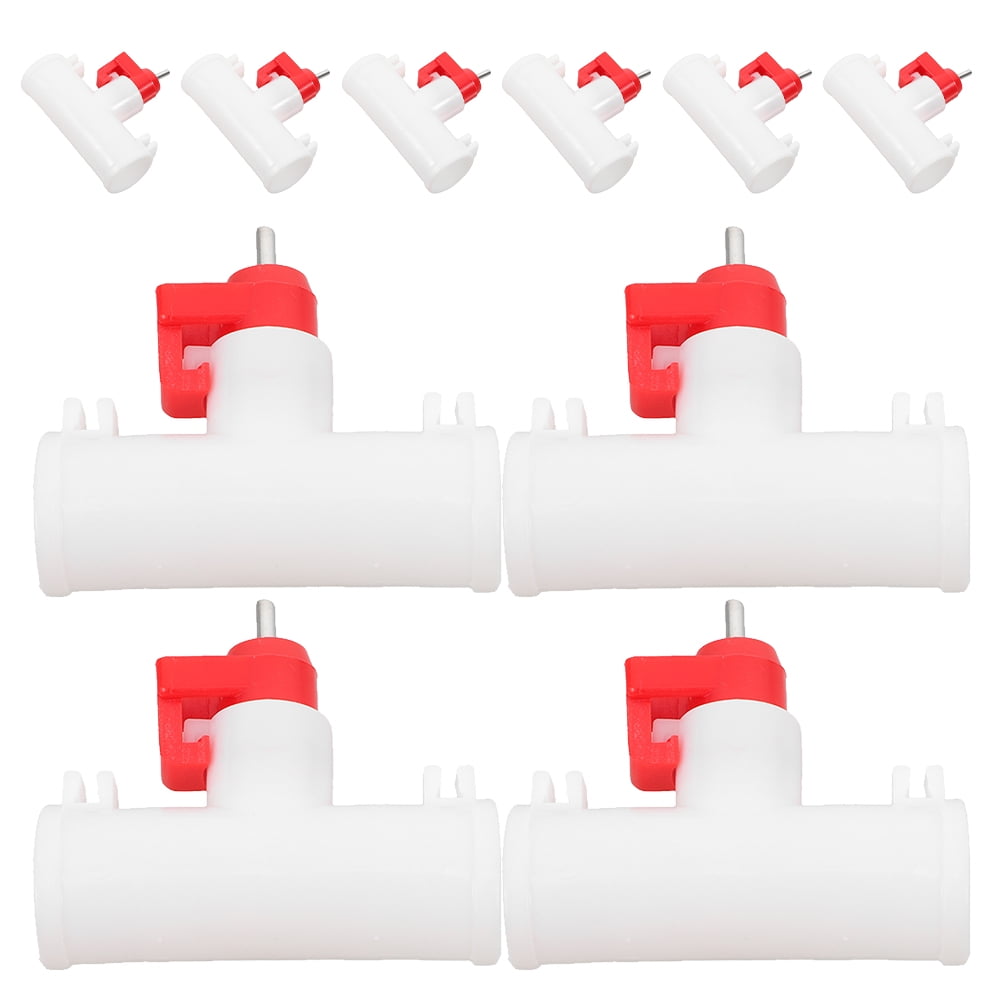 unbranded 10 Pcs Automatic Waterer for Chickens Hen Decoration Meter ...