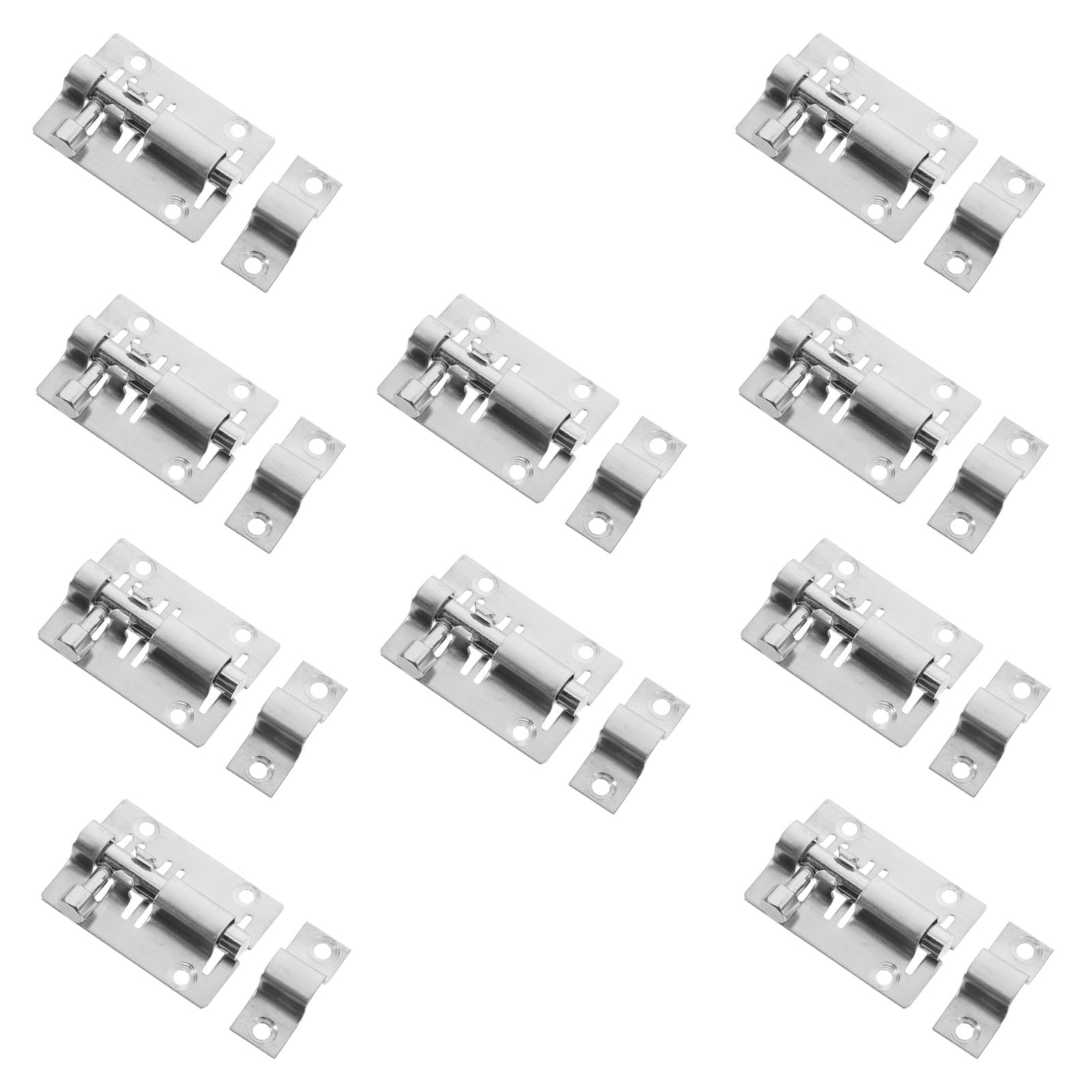 unbranded 10 Pcs Barrel Bolt Lock Slide Latch Door Locks Plug - Walmart.com
