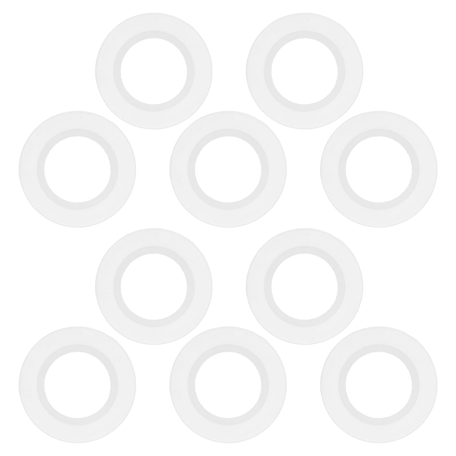 unbranded 10 Pcs Bathtub Rubber Gasket Tub Overflow Drain Stopper ...