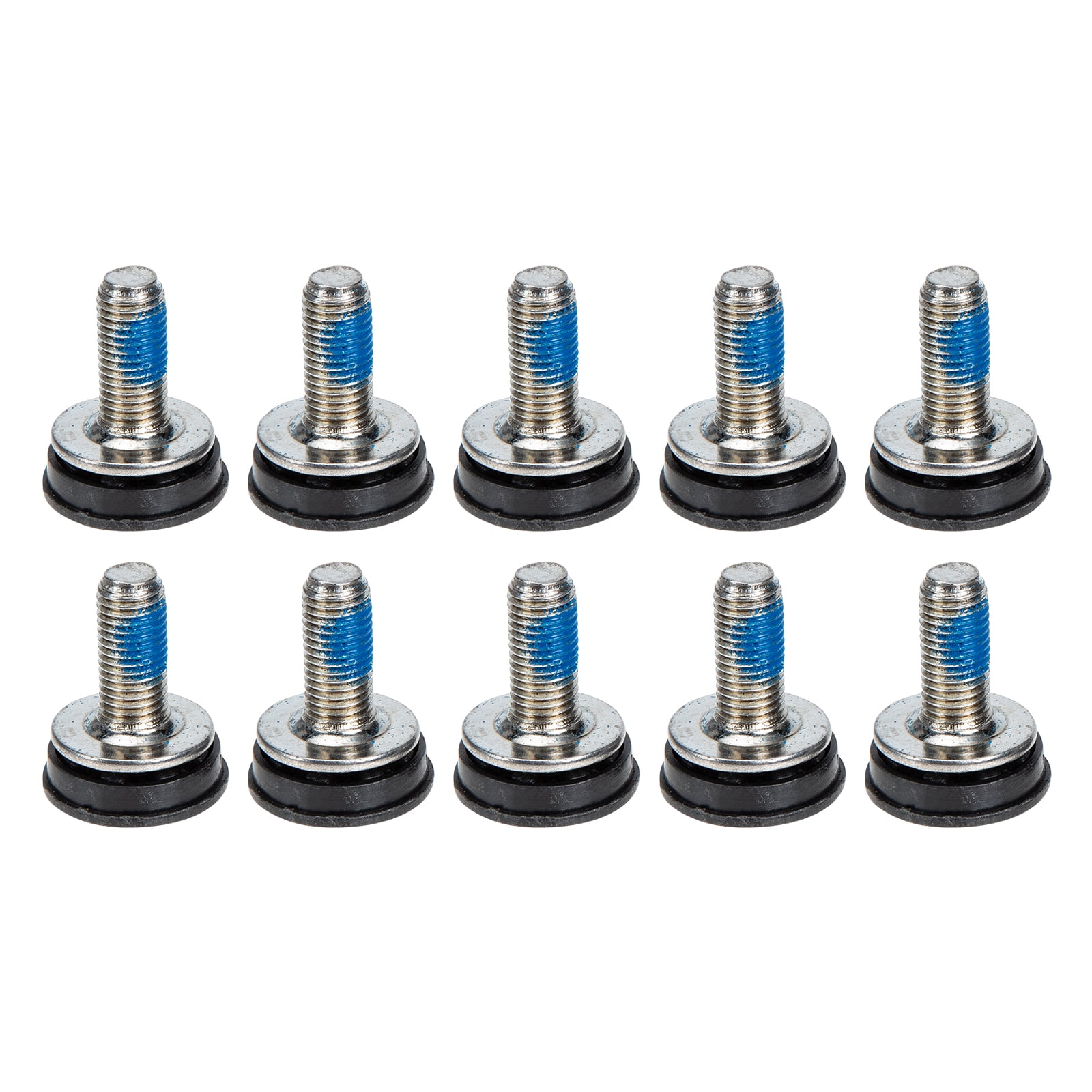 unbranded 10 Pcs Bike Grips Bicycle Screw Safe Screws 3x2cm Black ...