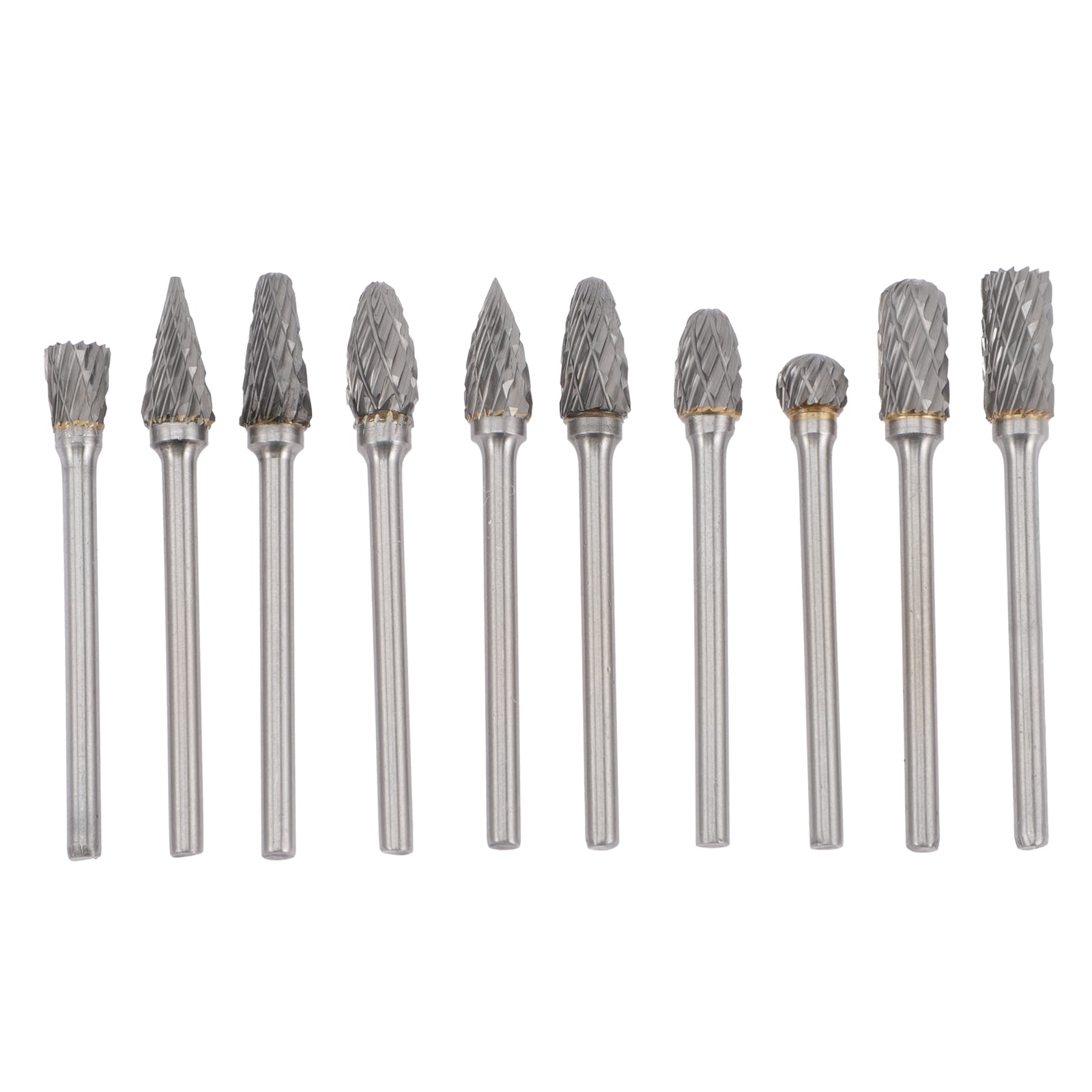 unbranded 10 Pcs Carving Rotary Files Grinding Carving Files Polishing ...