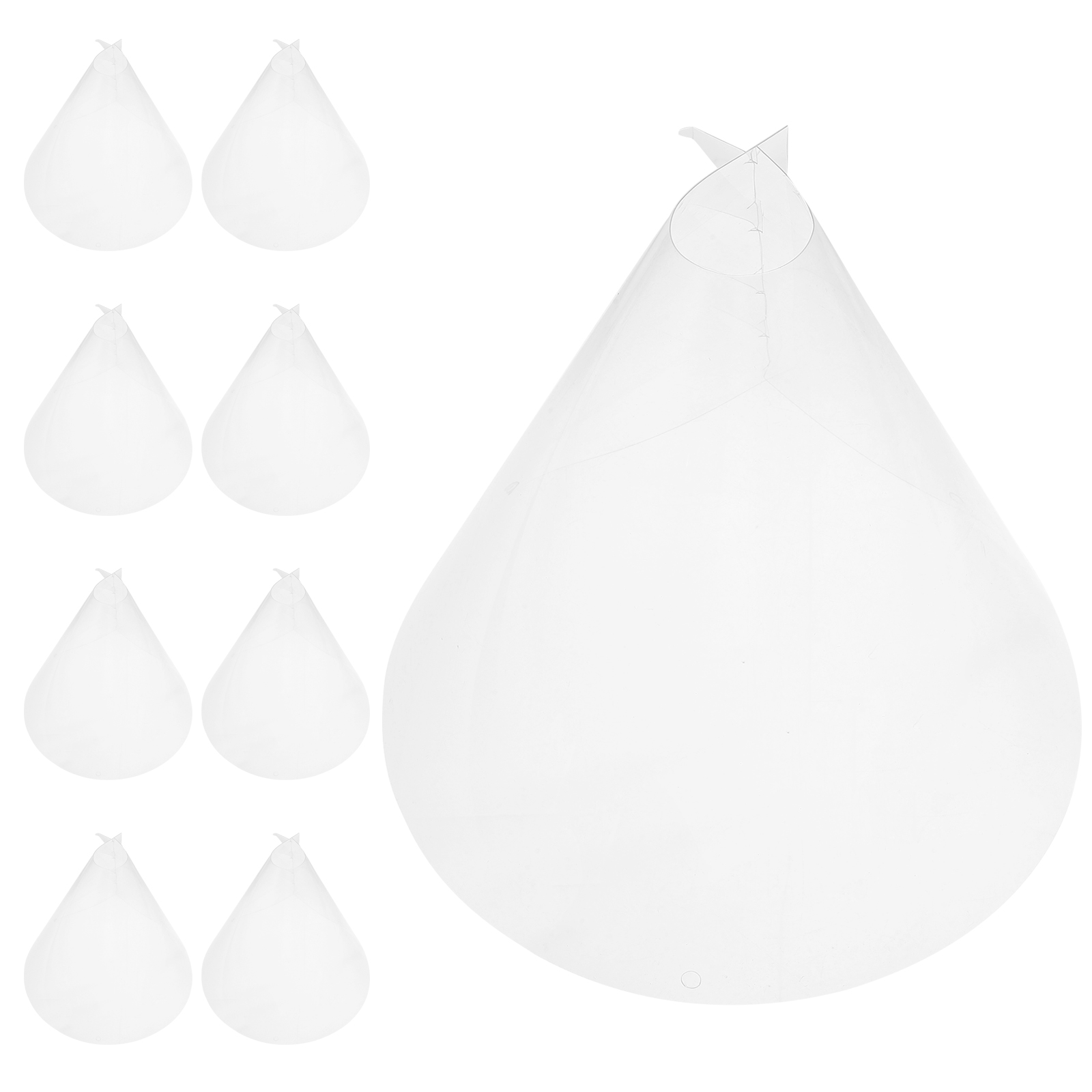 unbranded 10 Pcs Cloche Dome for Plants Winter Covers Freeze Protection ...