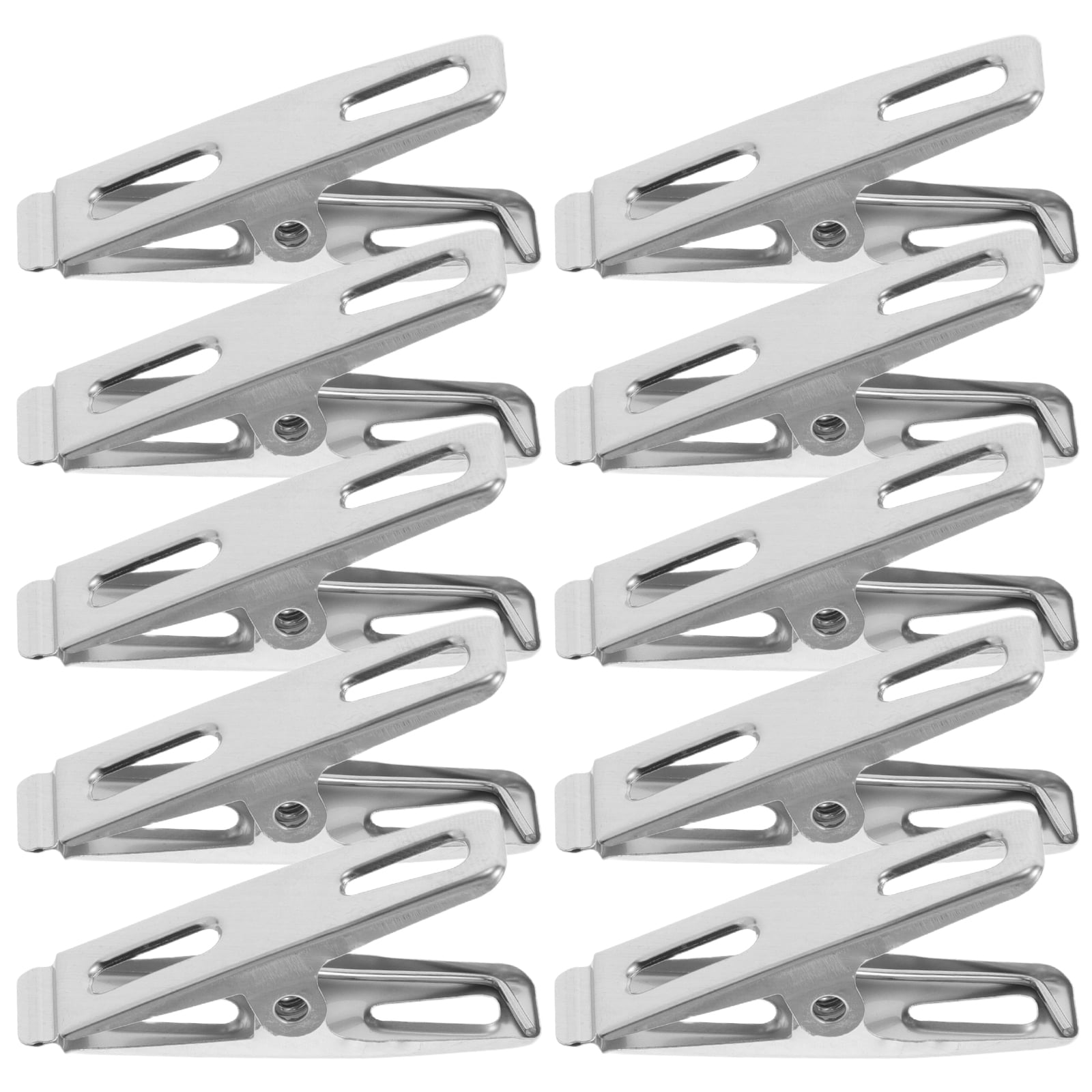 LITINKIMI Home Drying Clip Silver 10Pcs 1.8In - Walmart.com