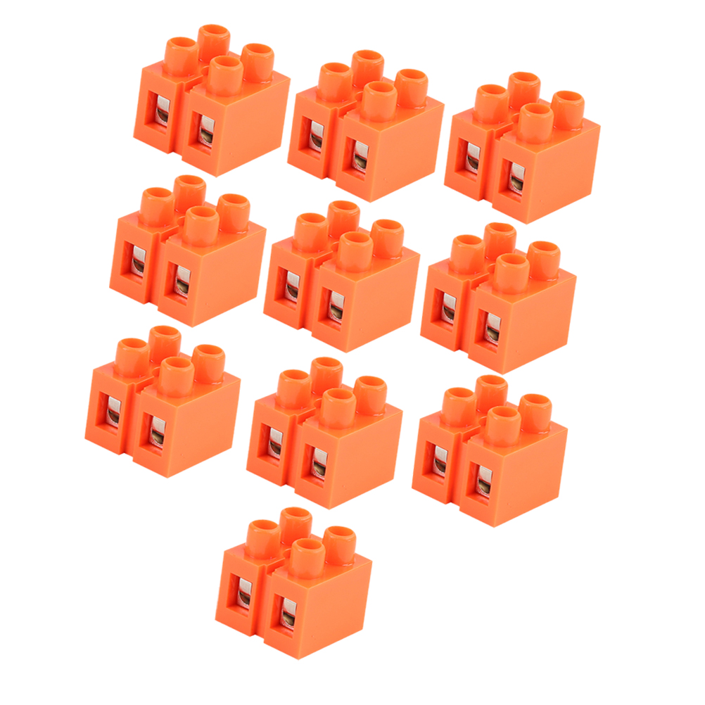 unbranded 10 Pcs Electronic Circuit Connector Insulated Terminal Block ...