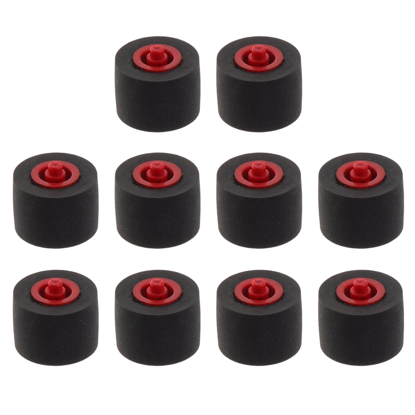 unbranded 10 Pcs Finger Skateboards Plastic Axle Pressure Pulley ...