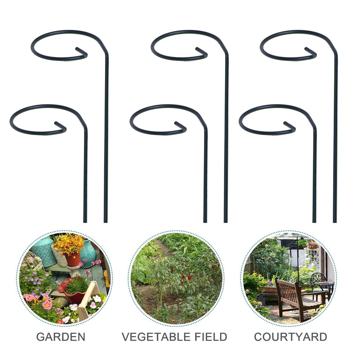 unbranded 10 Pcs Flower Stand Gardening Tools Plant Prop for Outdoor ...