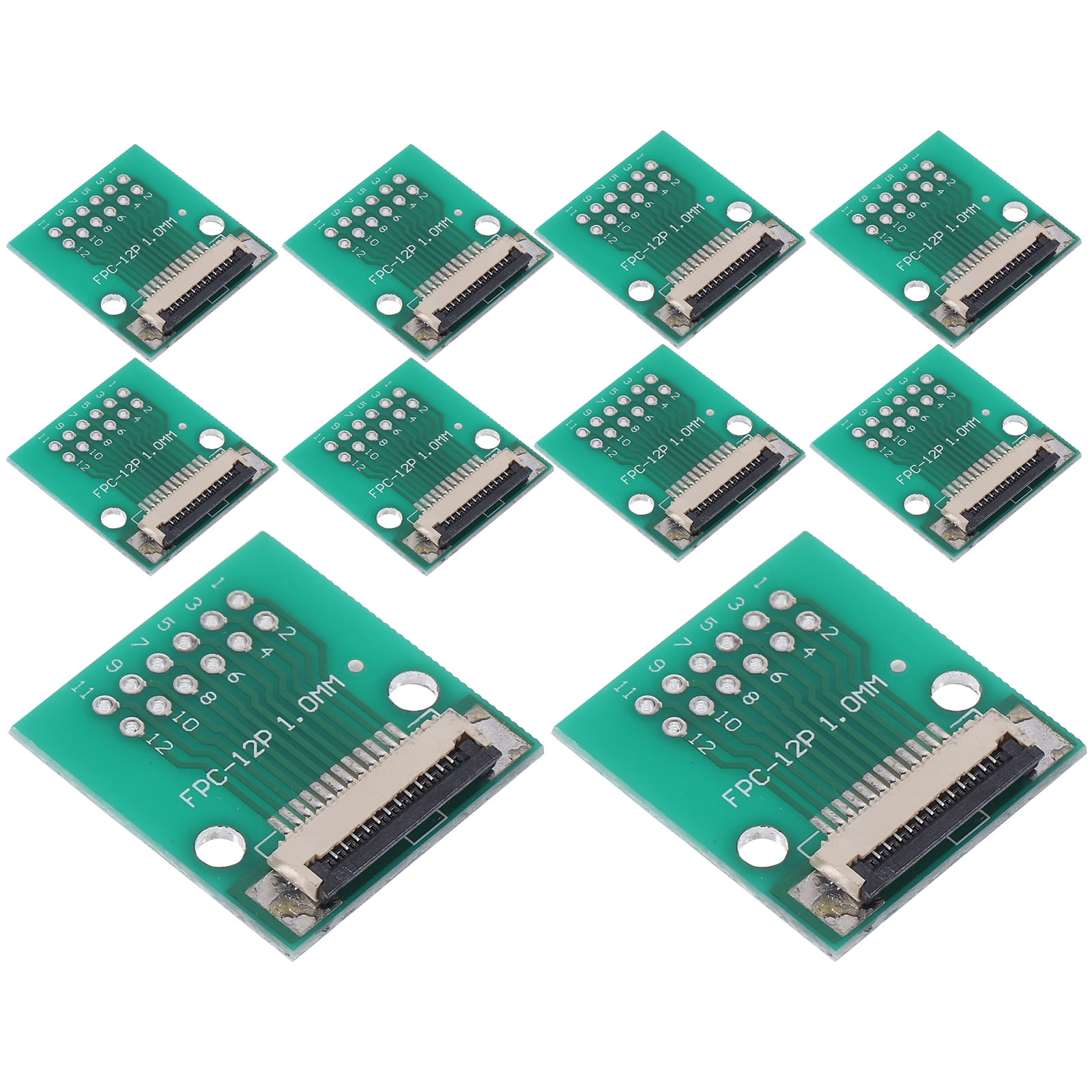 unbranded 10 Pcs Green Terminal Block Connector Adapter Board - Walmart.com