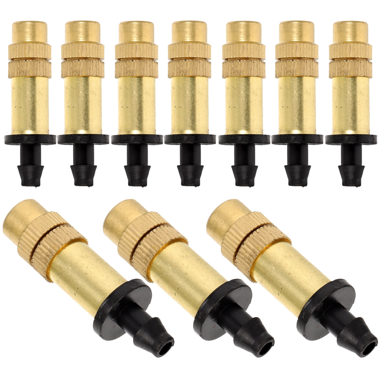 unbranded 10 Pcs Hose Connectors Adjustable Atomizing Nozzle Rust-free ...