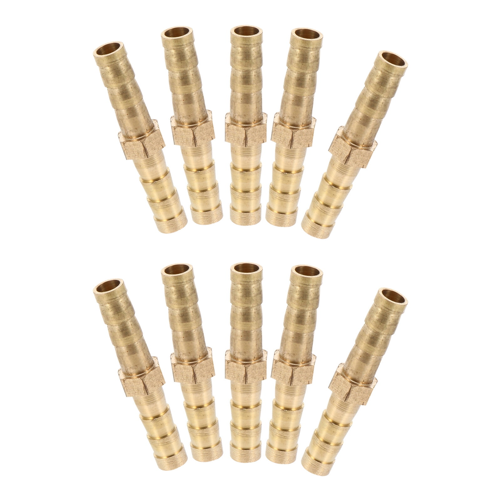 unbranded 10 Pcs Hose Fitting Barb Fittings Magnetic Permeability ...