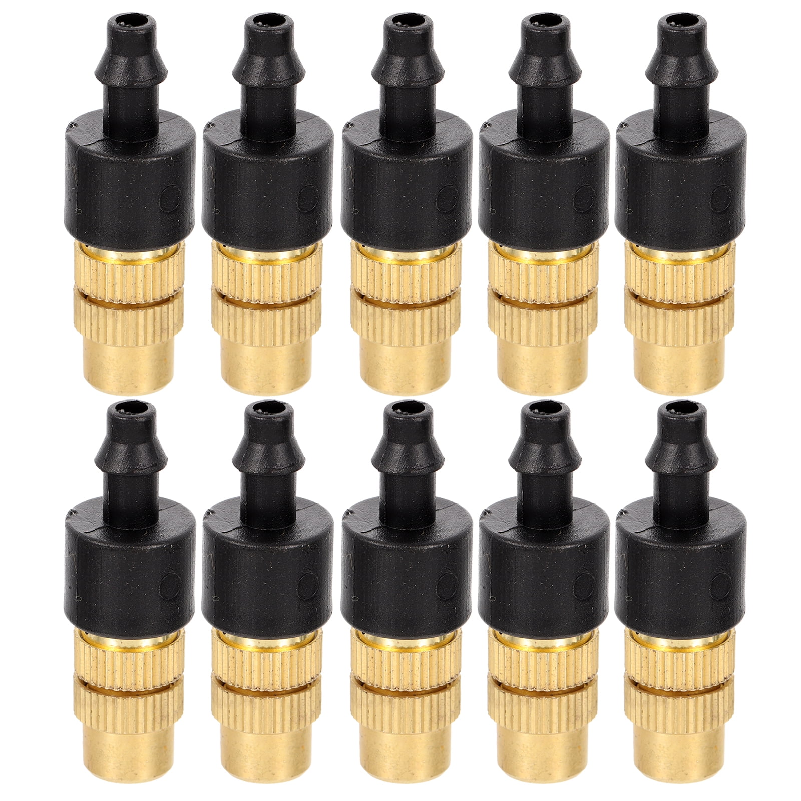 unbranded 10 Pcs Hose Quick Connect Jet Nozzle Adjustable Atomizing ...