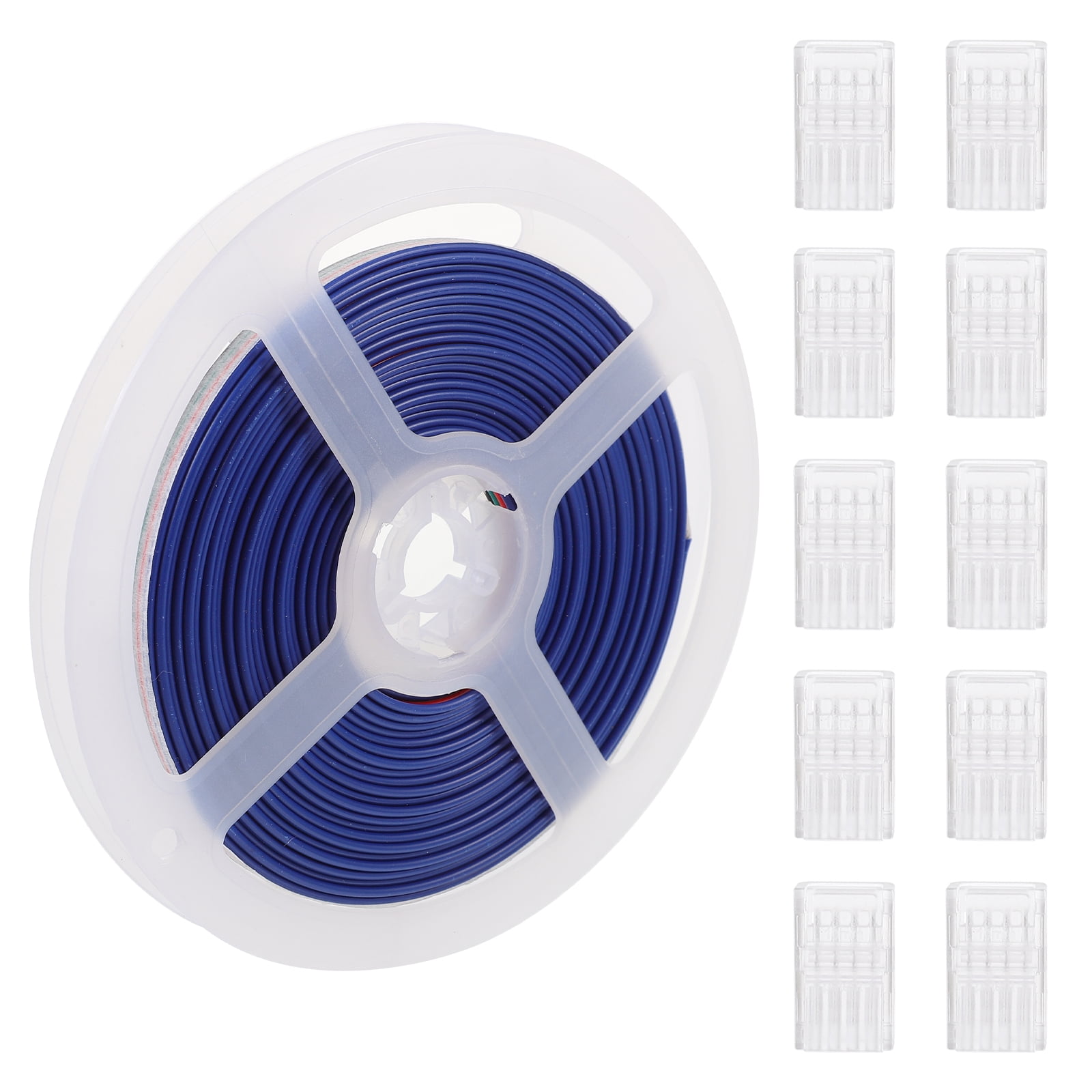 unbranded 10 Pcs Light Strip Adapter Connector LED for DIY Projects Kit ...