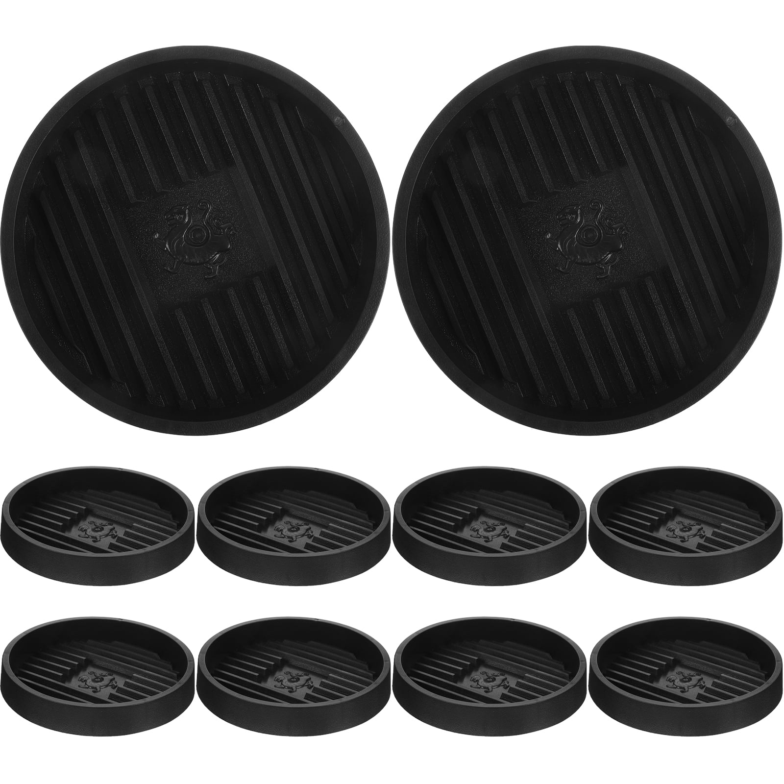 unbranded 10 Pcs Plant Drainage Tray Saucer Caster Cups Bonsai ...