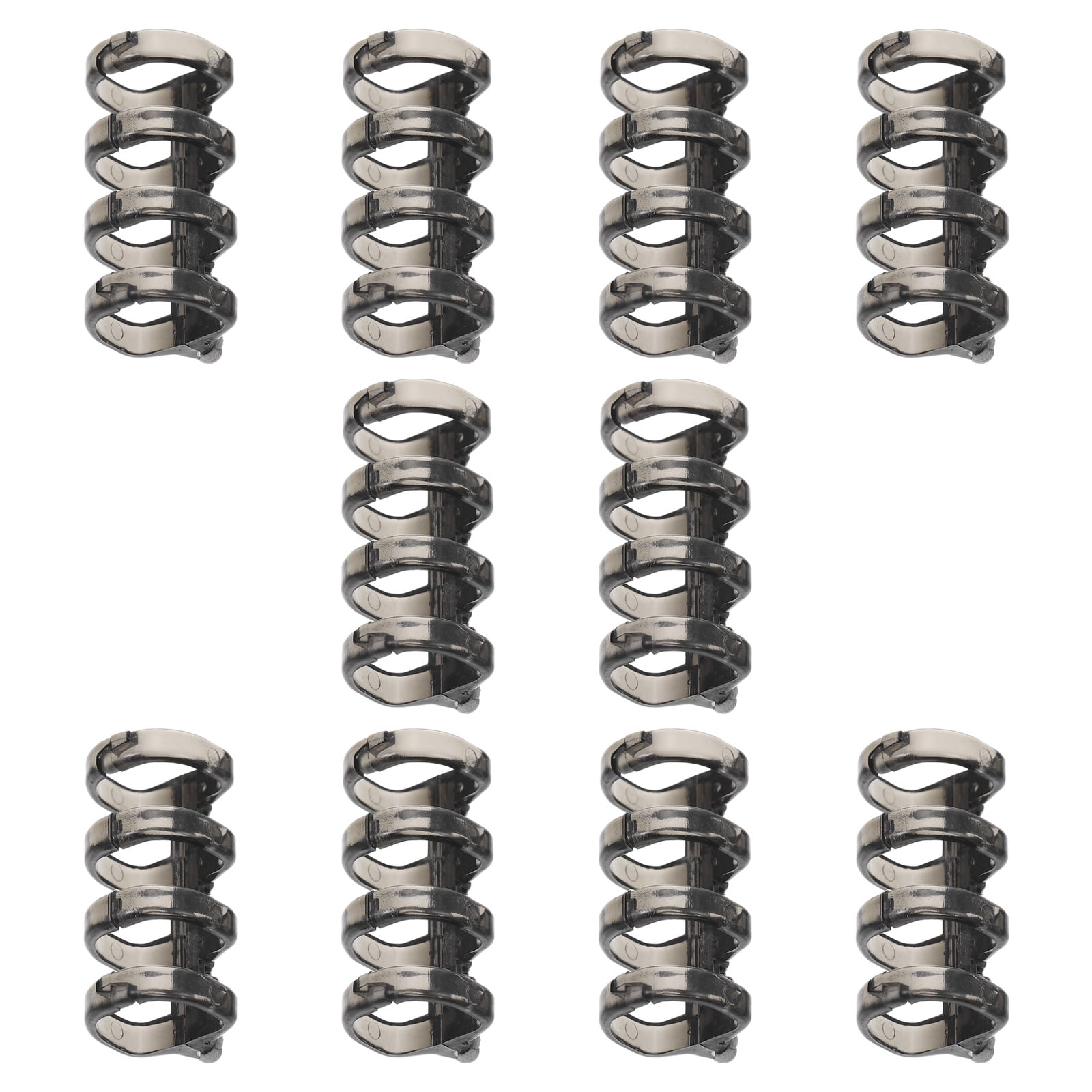 unbranded 10 Pcs Push Removable Binder Smooth Surface Binders - Walmart.com