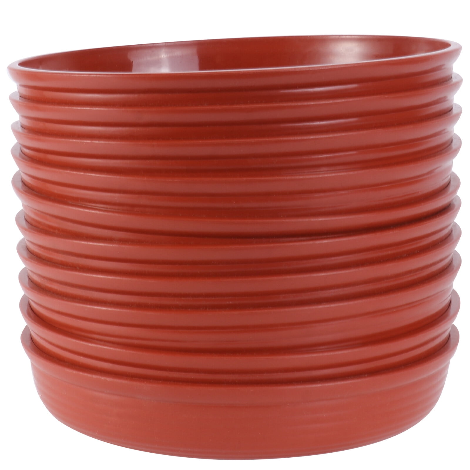 unbranded 10 Pcs Square Planter Plastic Drip Tray Flower Pot Base 19 ...