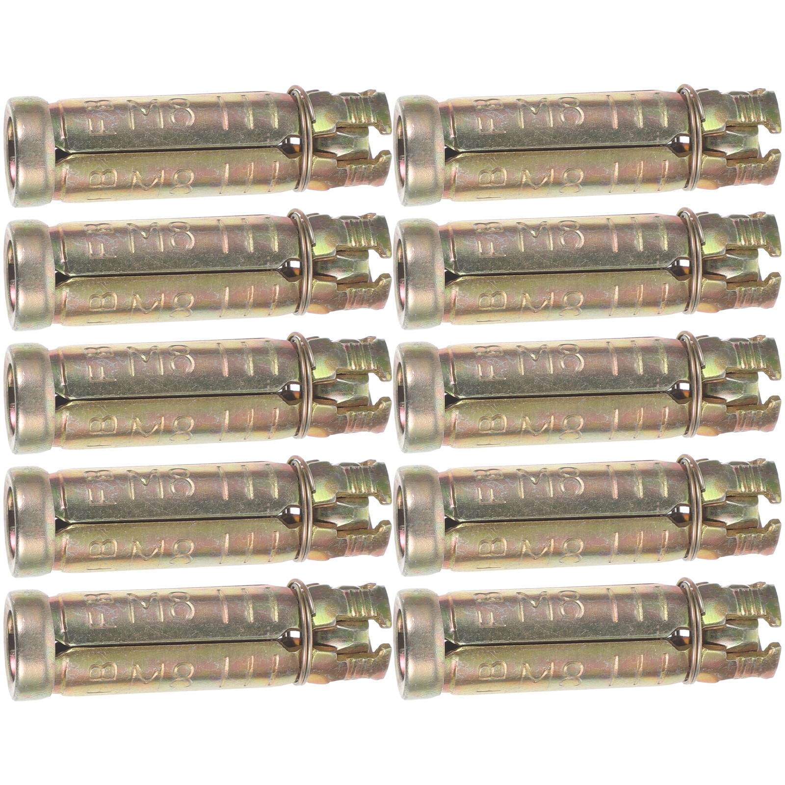 unbranded 10 Pcs Trowel Concrete Bolt Set Steel Expansion Anchor ...