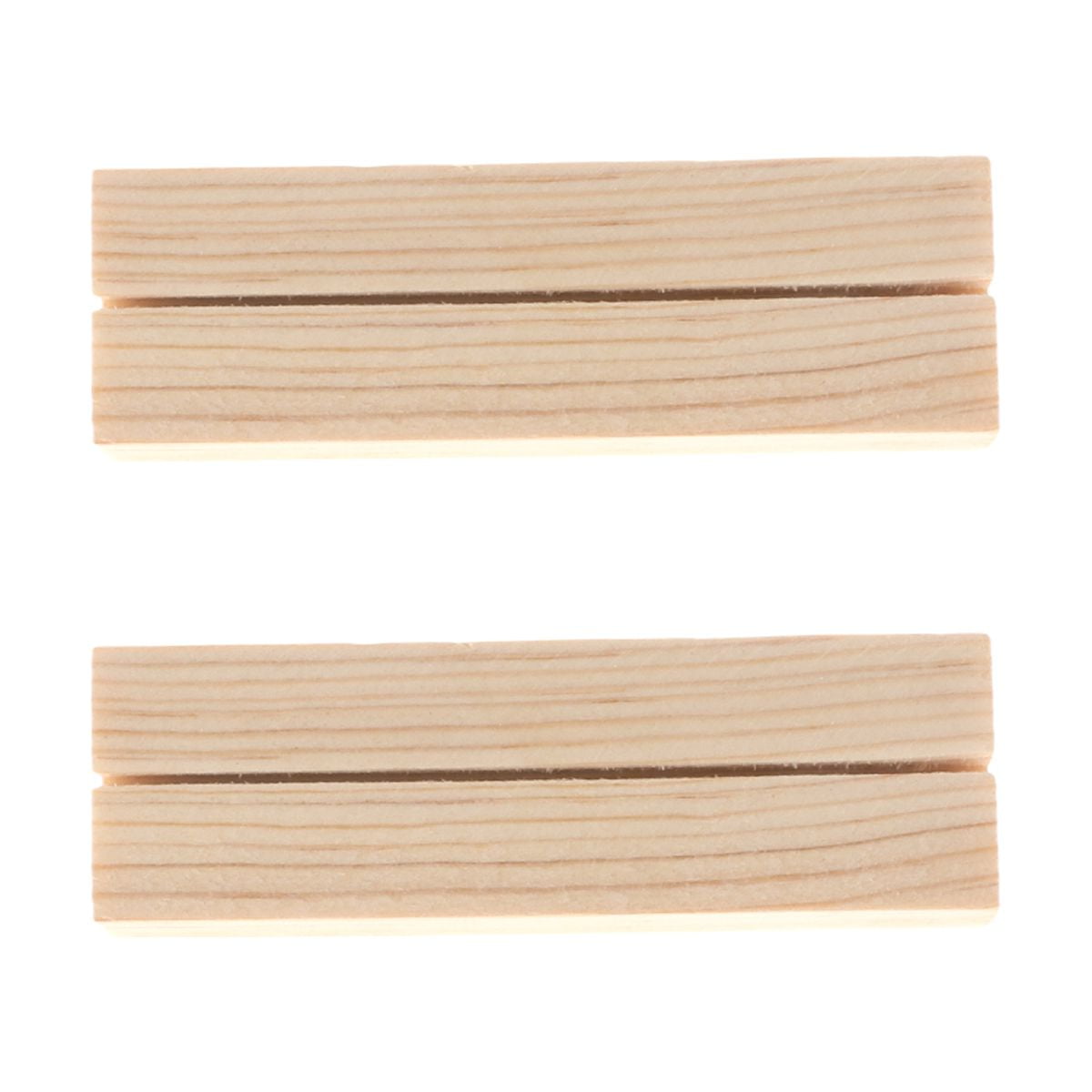 unbranded 10 Pcs Wooden Message Holder Name Photo Numbers Table Holders ...