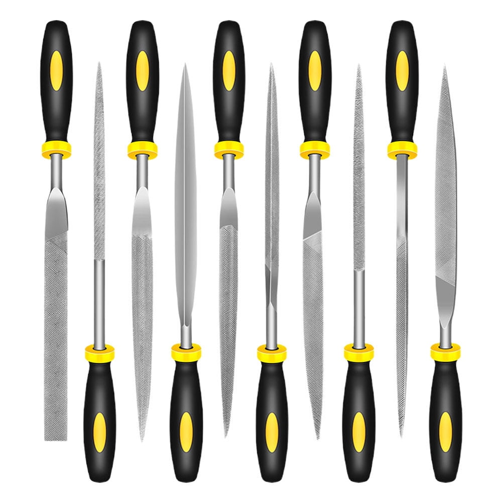 unbranded 10 Pcs Woodworking Tools Practical Grinding Files Knife Kit ...
