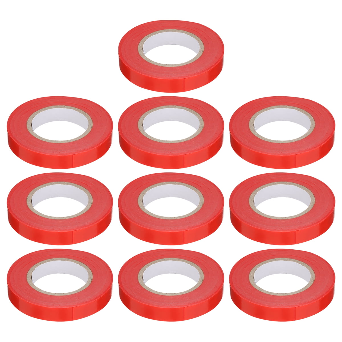 WEAVILUX Self Wrapping Garden Tie Tape Red Pvc 10 Rolls 30m - Walmart.com