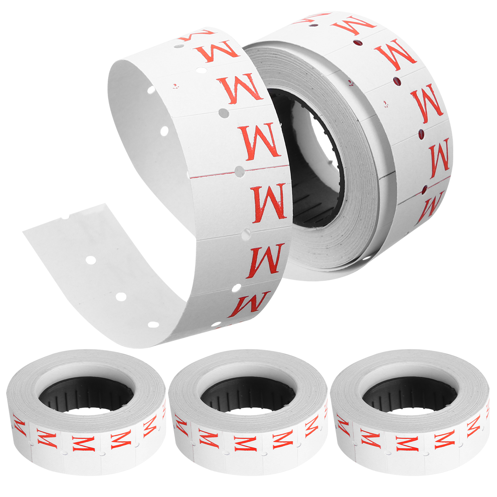 unbranded 10 Rolls Youth Sizes Labels Price Tag Paper Identification ...