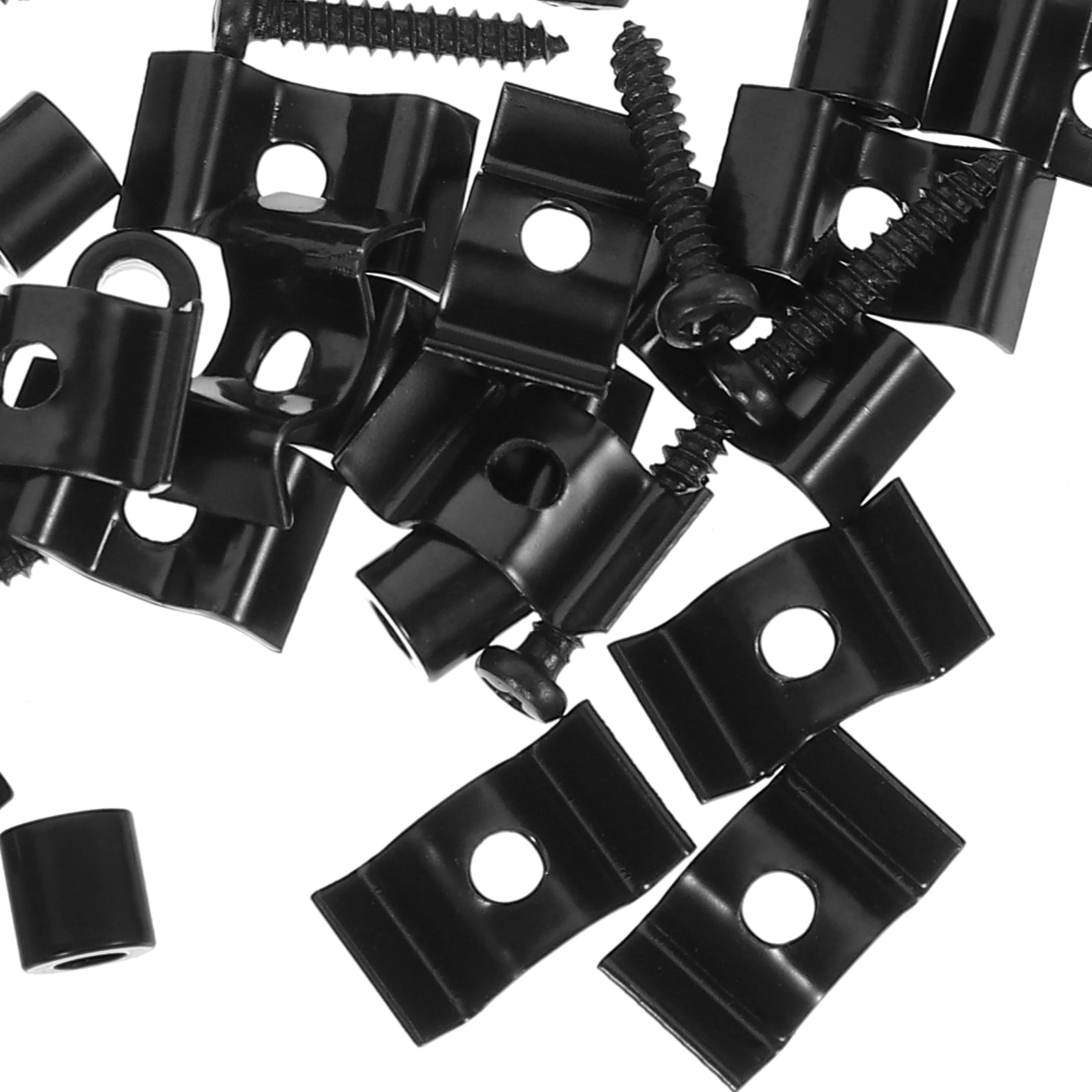 unbranded 10 Set Cable Holder Clips Guitar Headstock String Guides ...