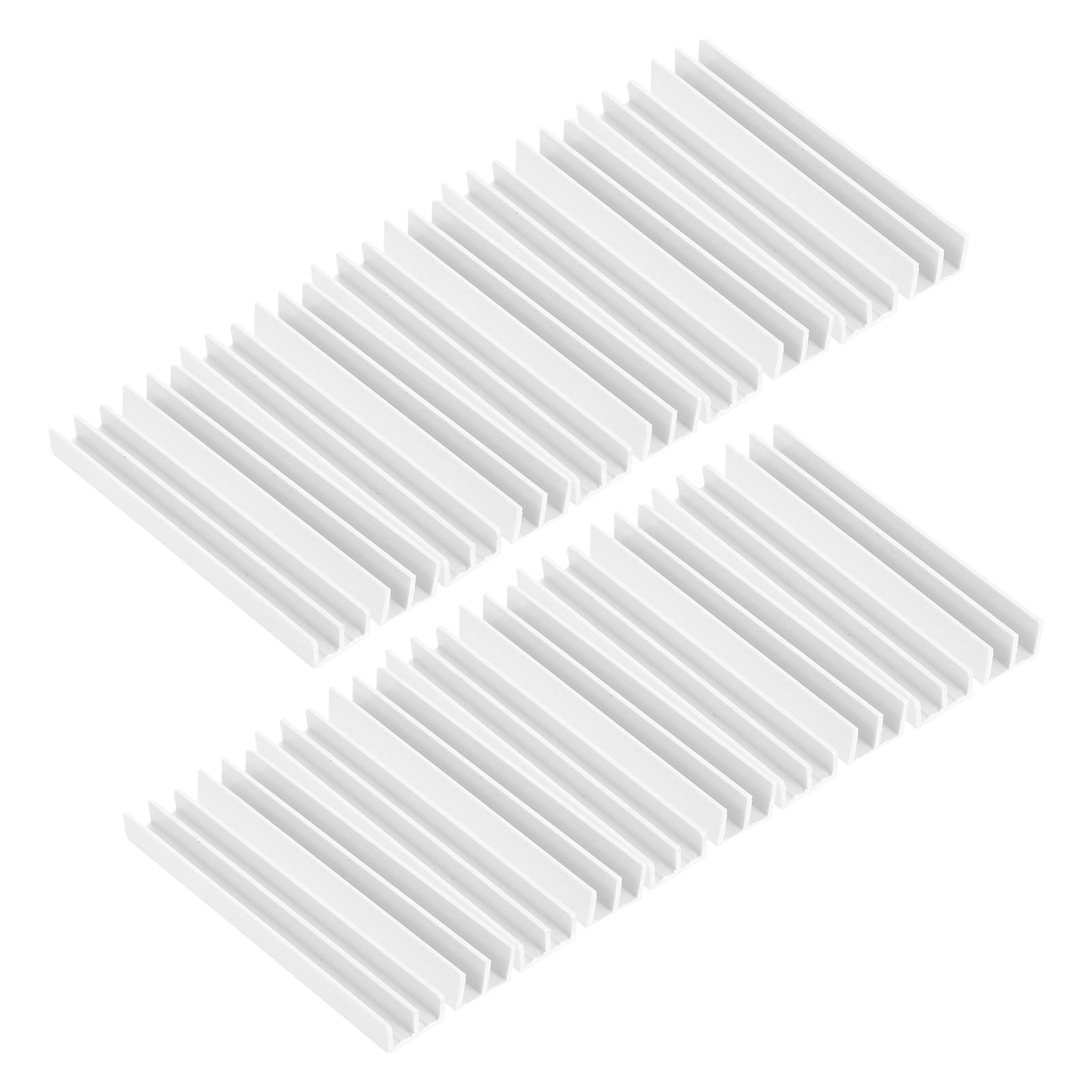 unbranded 10 Sets Plastic Glass Cabinet Door Slide Rail Plastic Slide ...