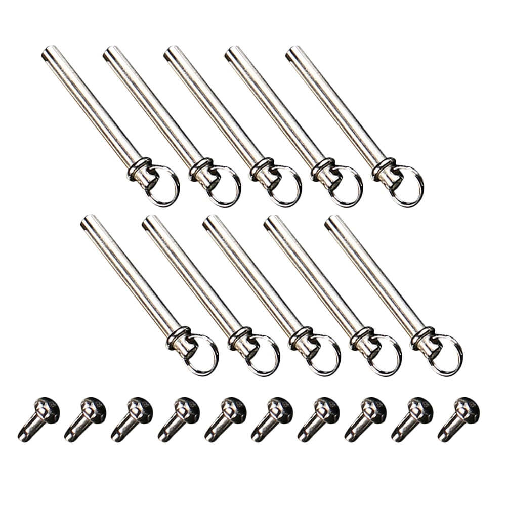 unbranded 10 Sets Stainless Steel Folding Fan Repair Kit Metal Rivets ...
