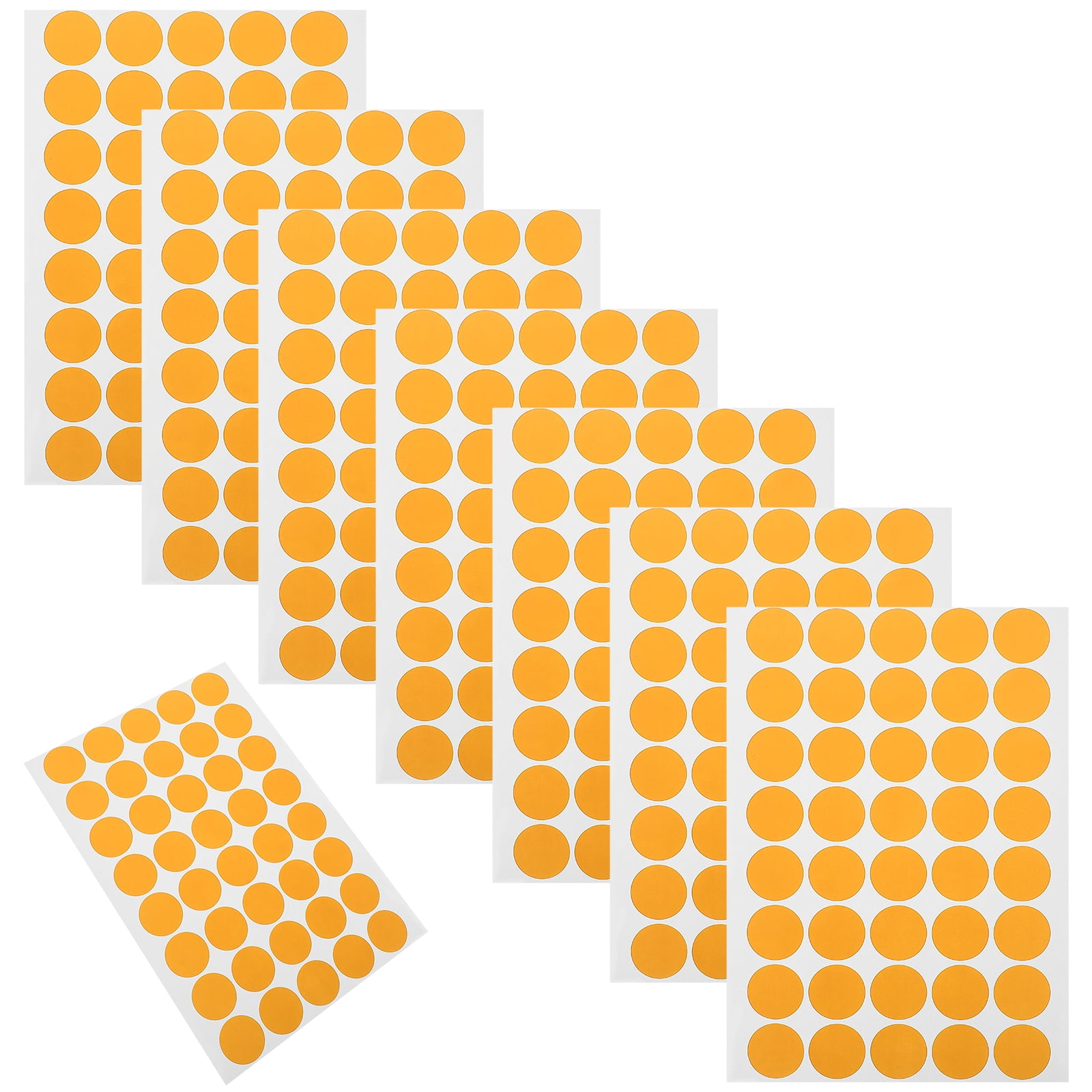 unbranded 10 Sheets Circle Dot Stickers Labels Dot Stickers Colored ...